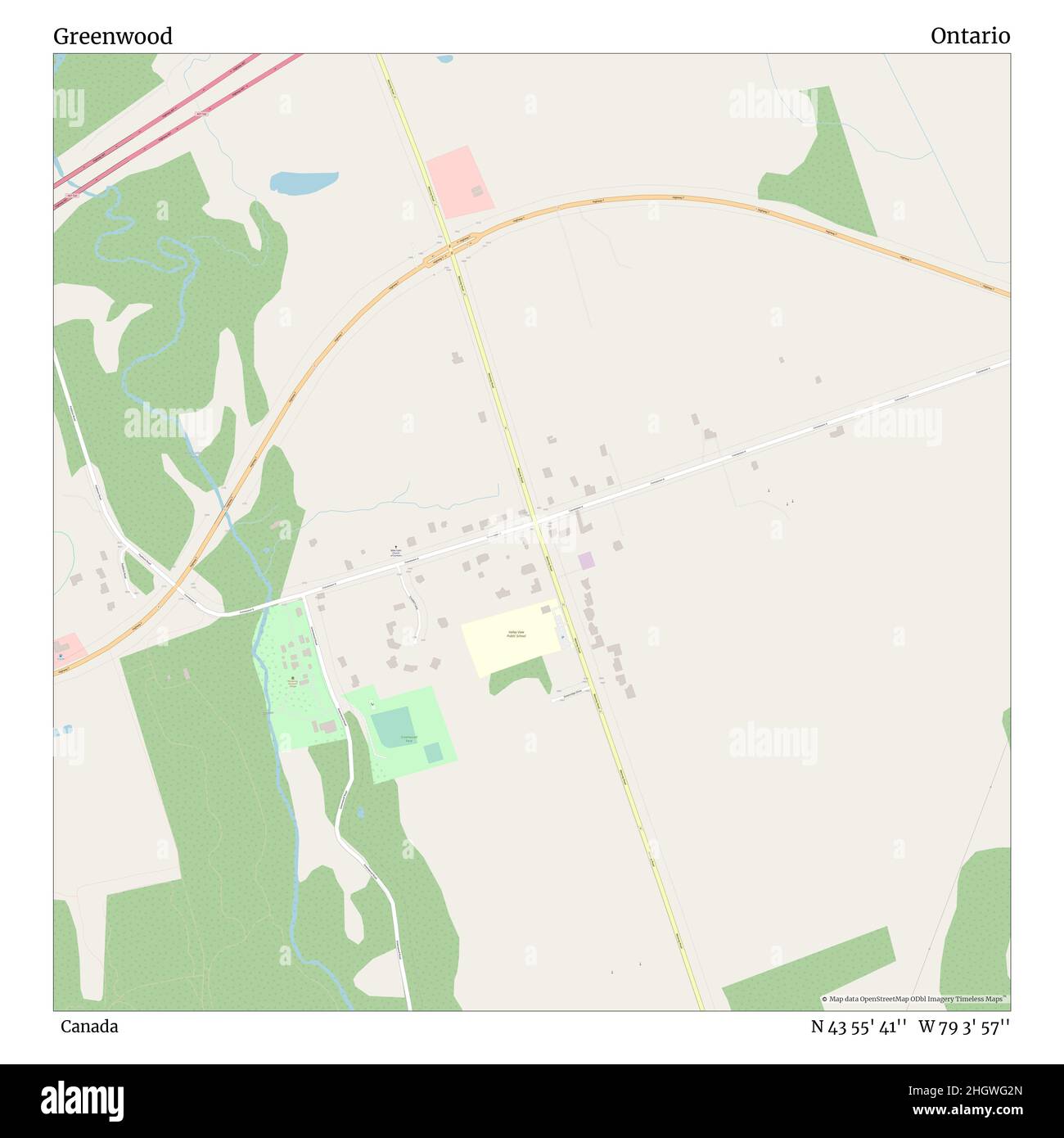 Map of greenwood hi-res stock photography and images - Alamy