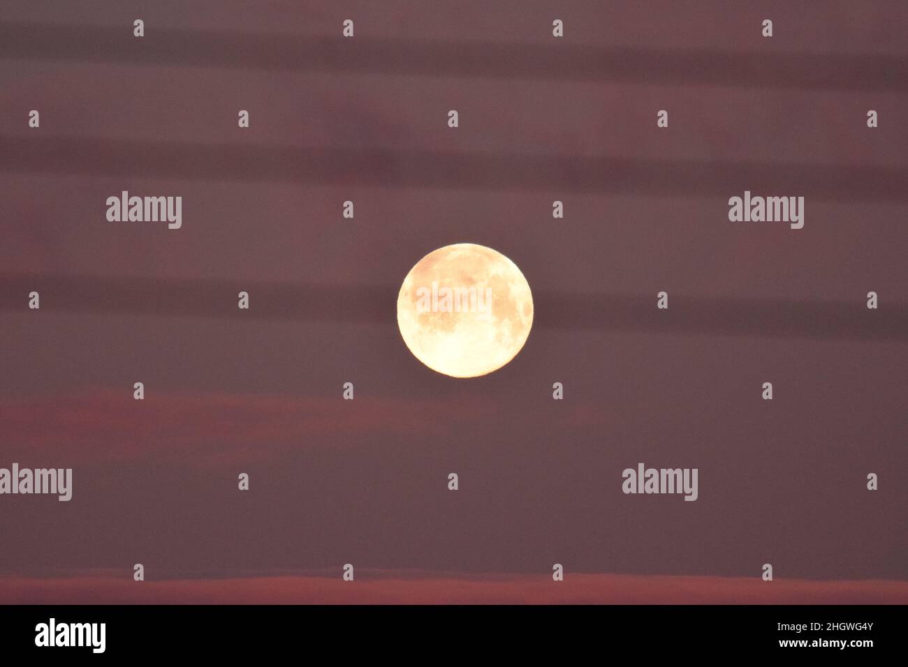 Full moon january hi-res stock photography and images - Alamy