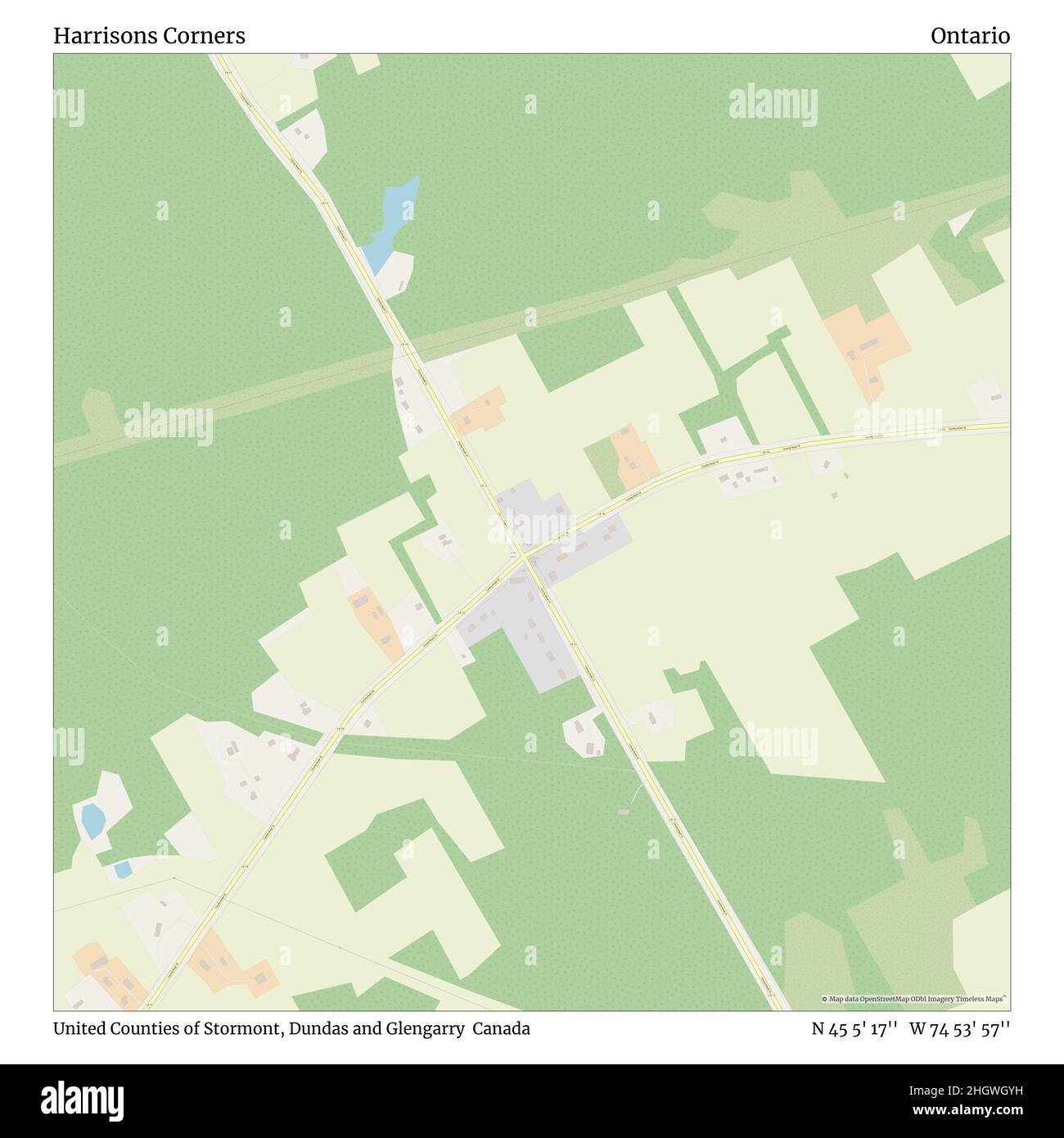 Harrisons Corners, United Counties of Stormont, Dundas and Glengarry ...