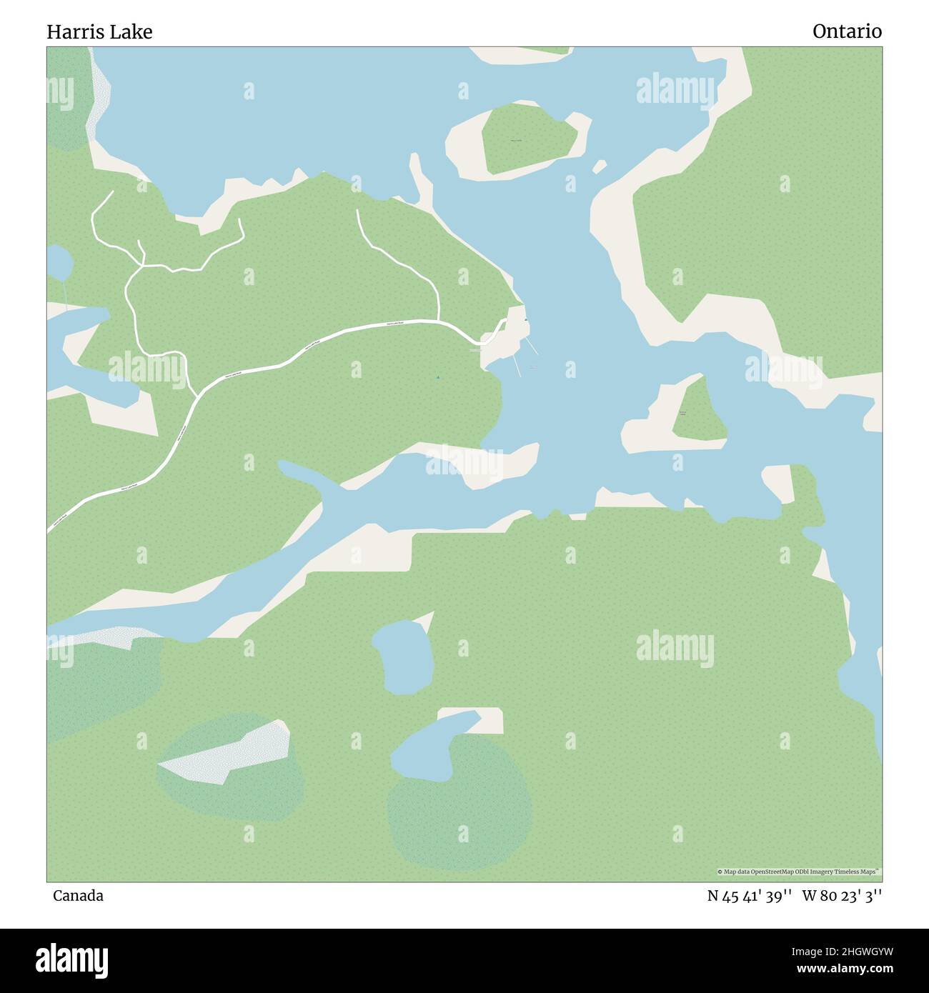 Map of harris hi-res stock photography and images - Alamy