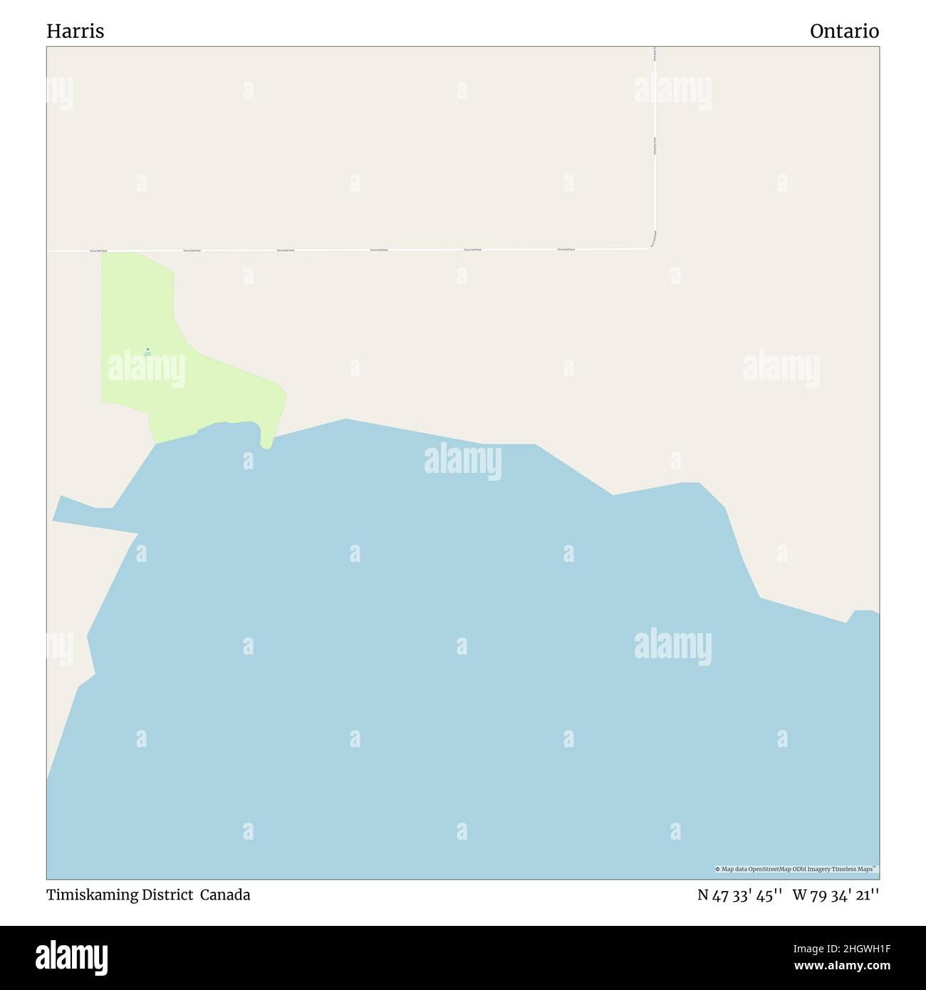 Map of harris hi-res stock photography and images - Alamy
