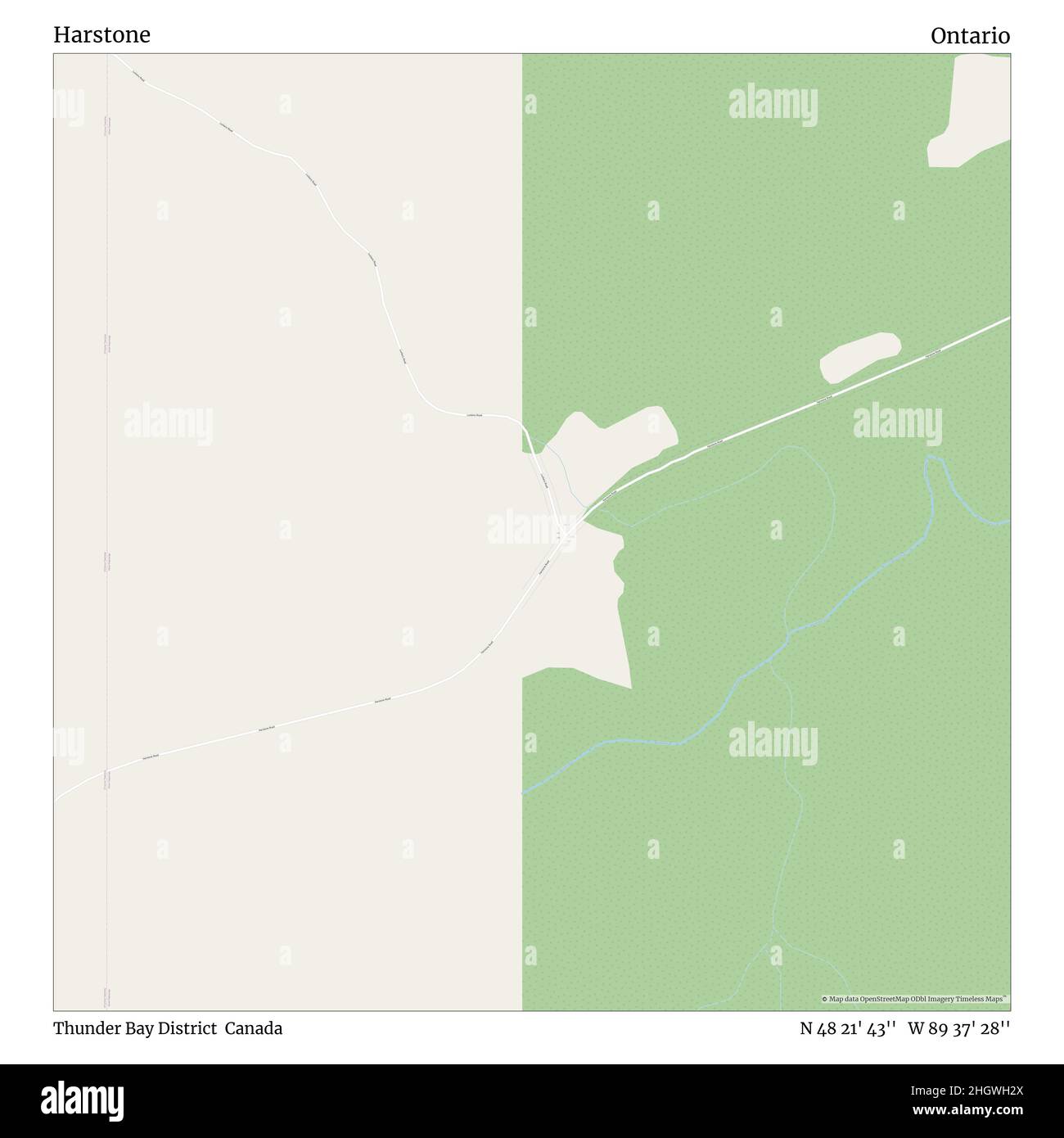 Map of thunder bay hi-res stock photography and images - Alamy