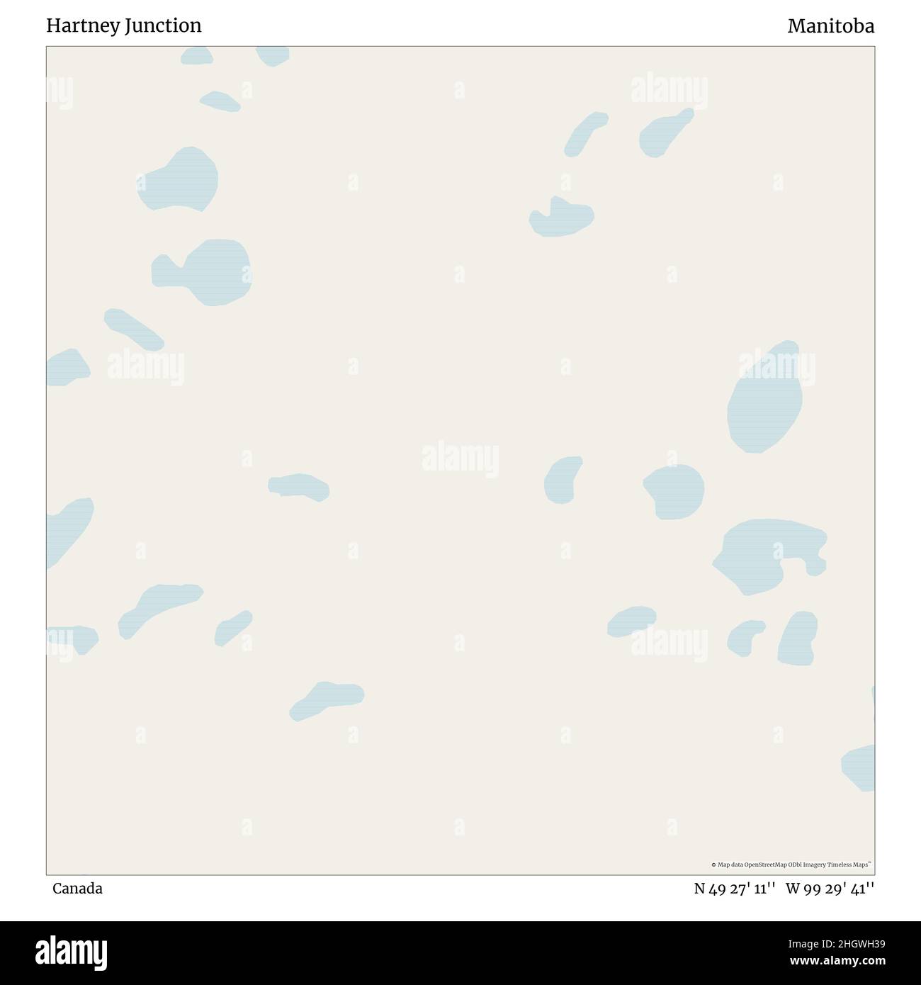 Hartney map hi-res stock photography and images - Alamy