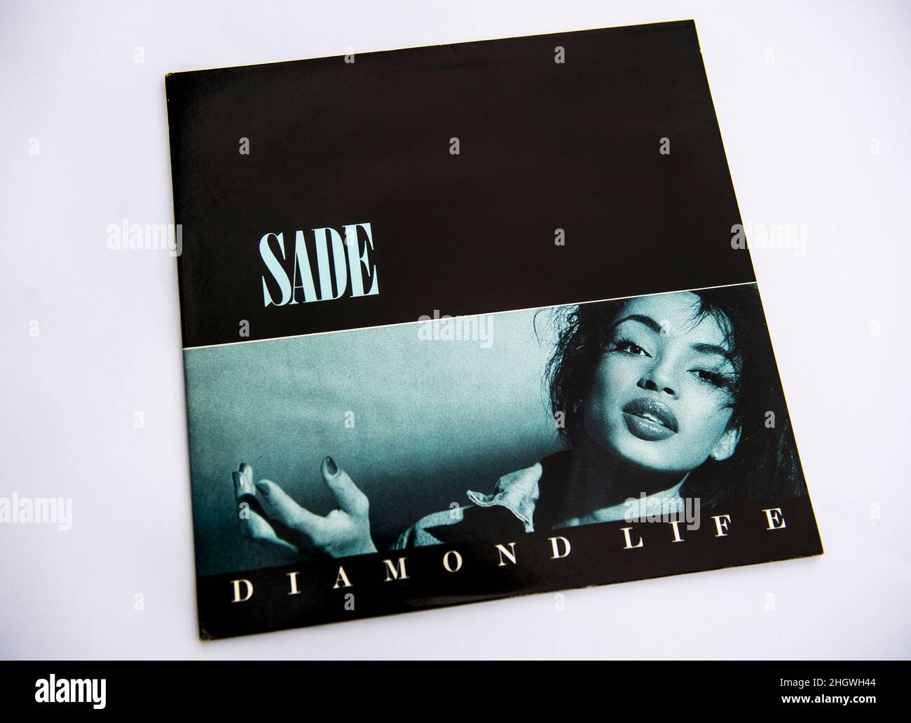 LP cover of Diamond Life, the debut studio album by Sade, which was ...