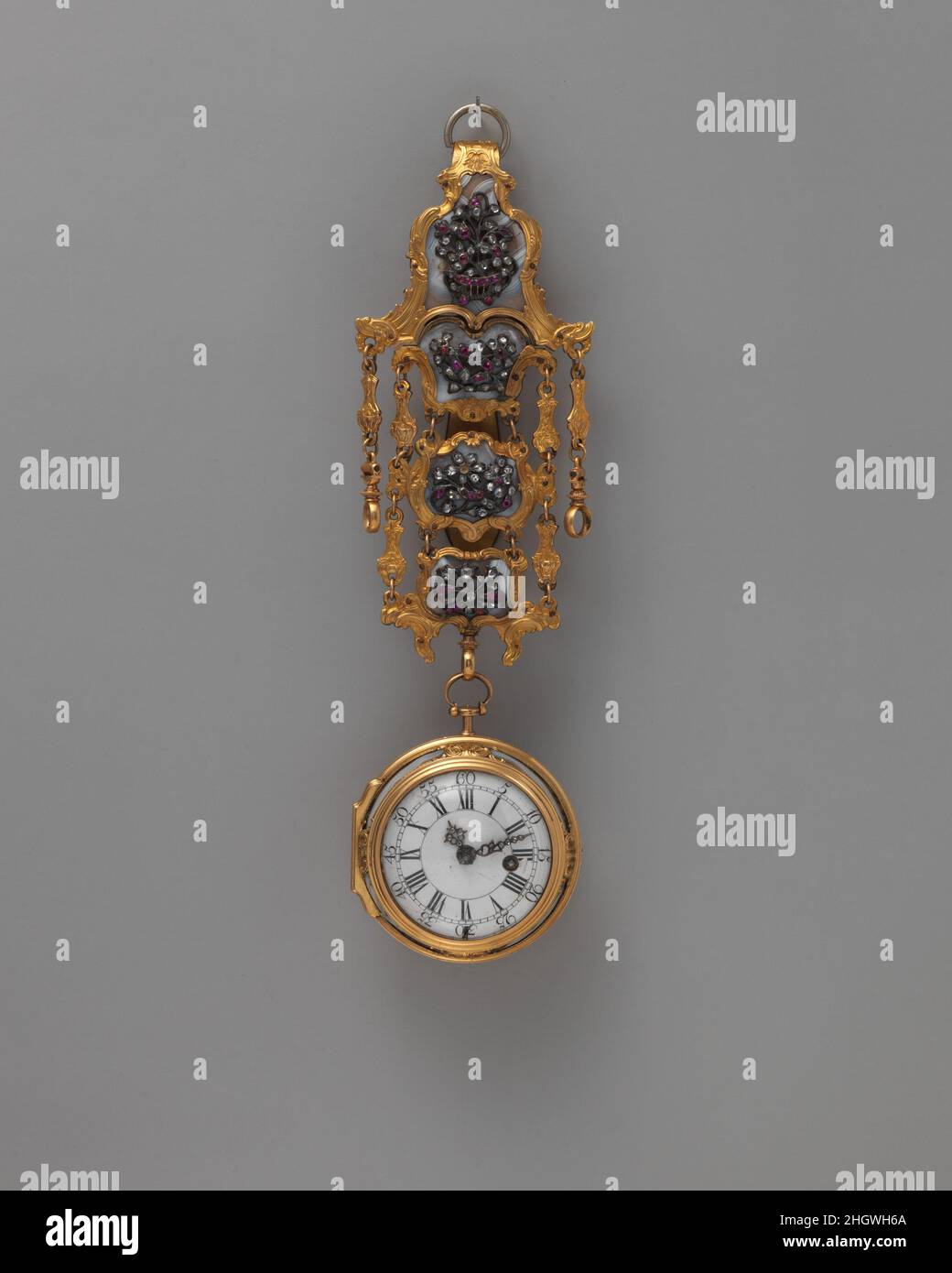 Watch and chatelaine ca. 1740 Watchmaker: John Rich Chatelaines, which ...