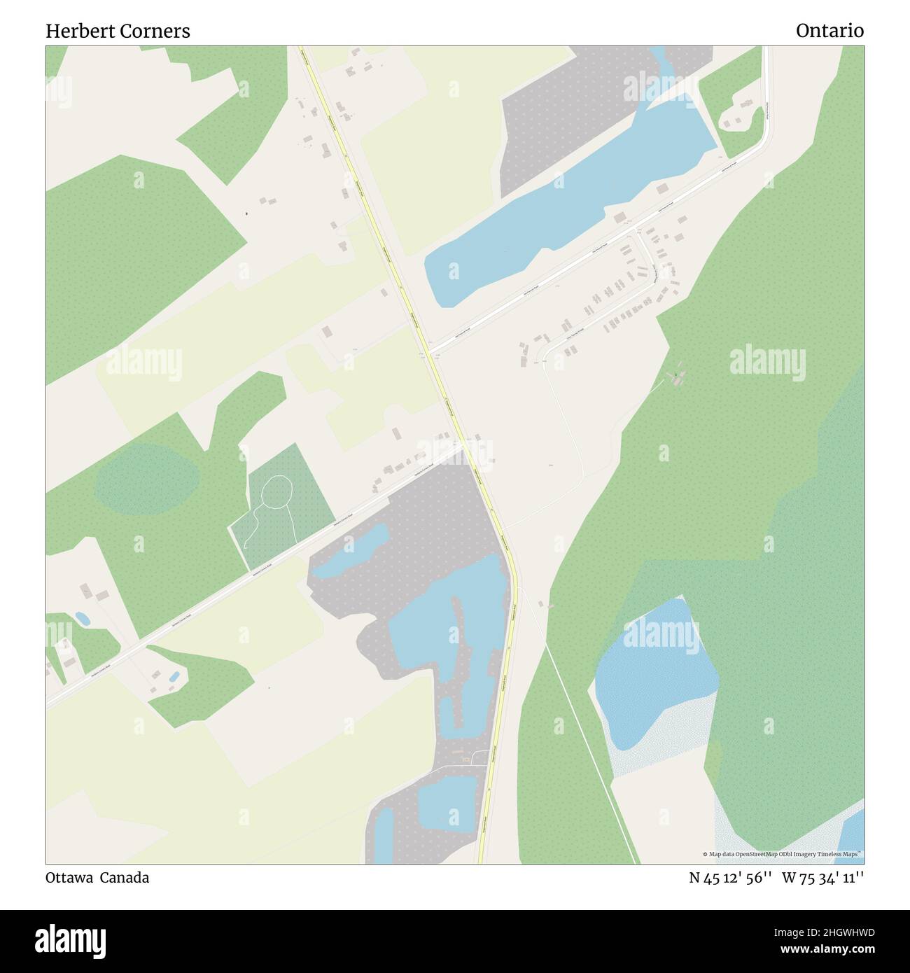 Map Of Herbert High Resolution Stock Photography and Images - Alamy