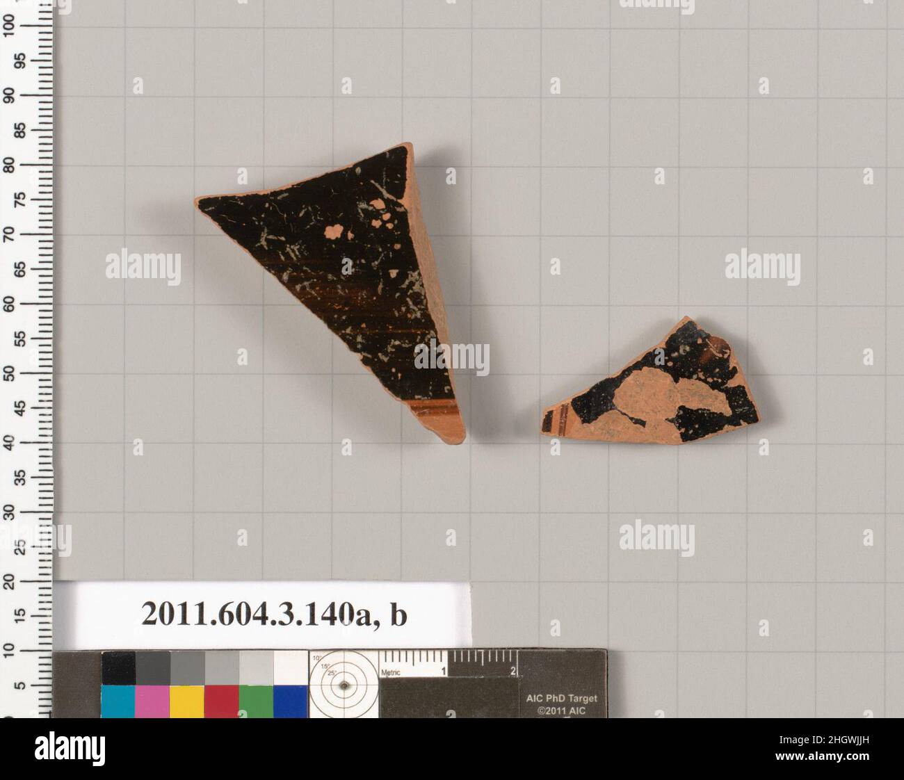 Terracotta fragments from closed shapes 6th/5th centuries B.C. Greek ...