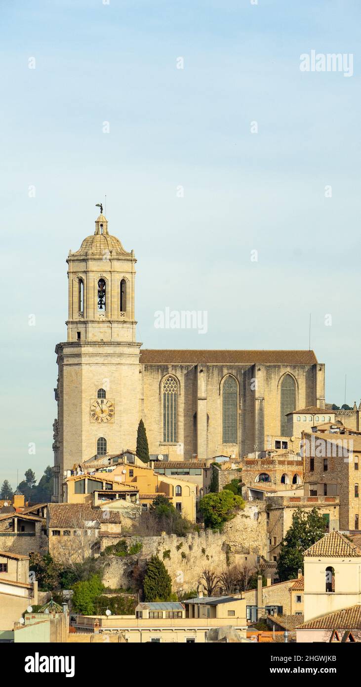 Girona cathedral of game of thrones Stock Photo - Alamy