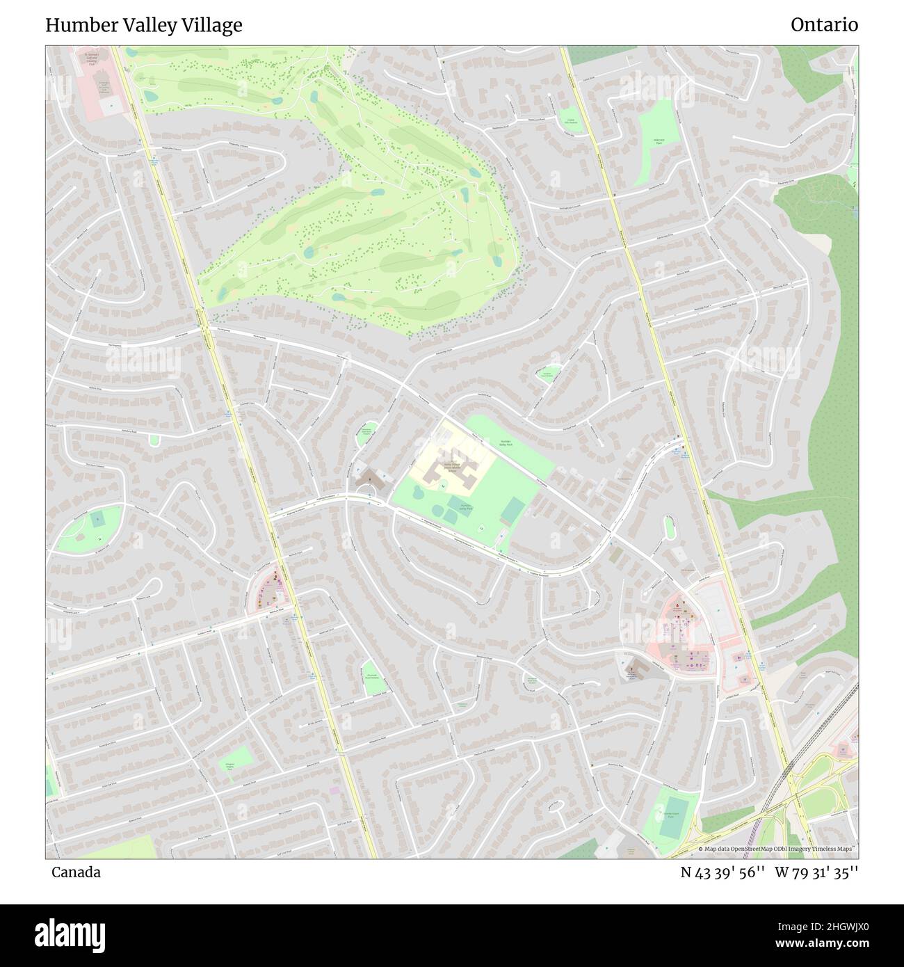 Humber Valley Village, Canada, Ontario, N 43 39' 56'', W 79 31' 35 ...