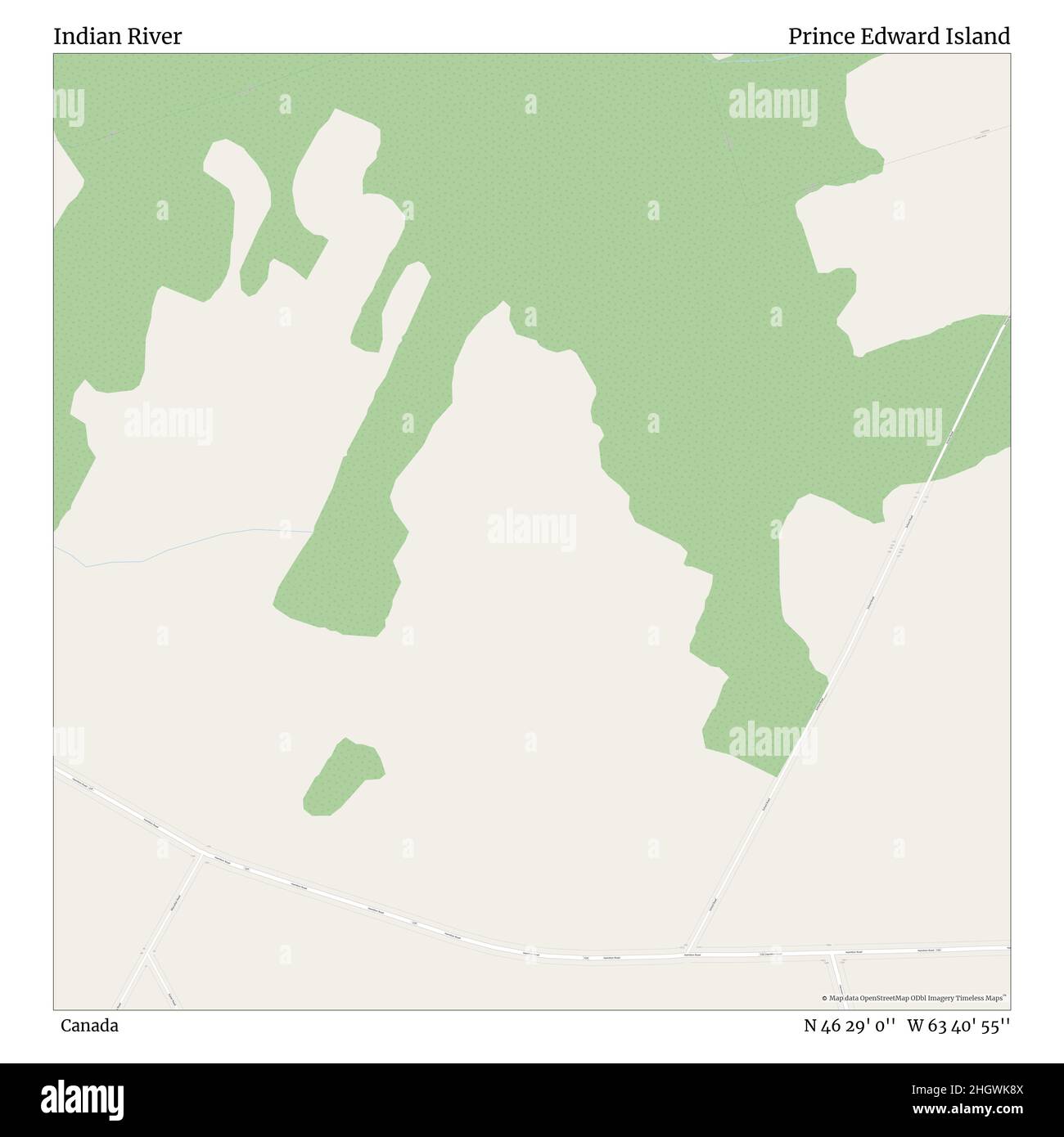 Map of indian river hi-res stock photography and images - Alamy