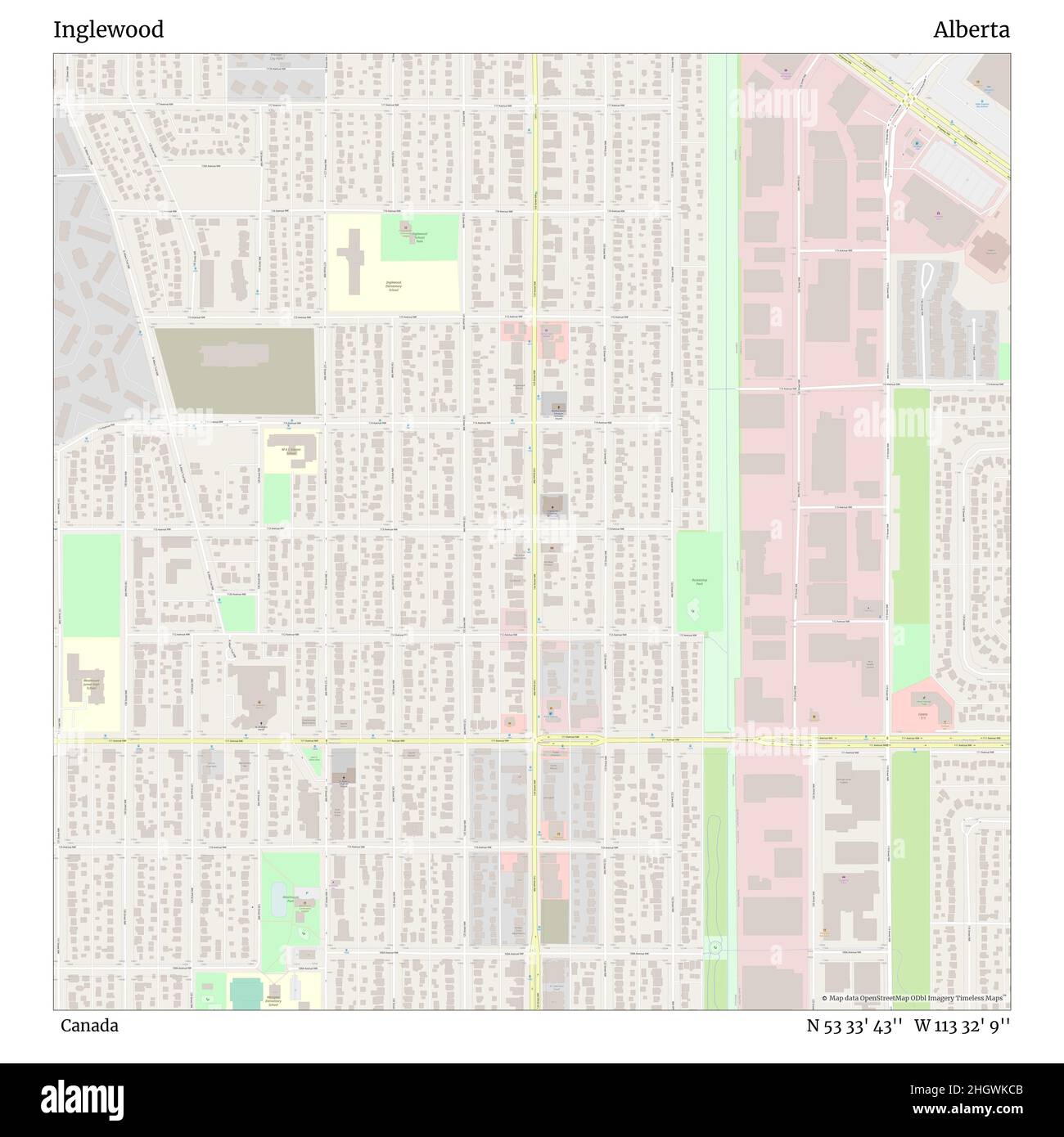 Map of inglewood Cut Out Stock Images & Pictures - Alamy