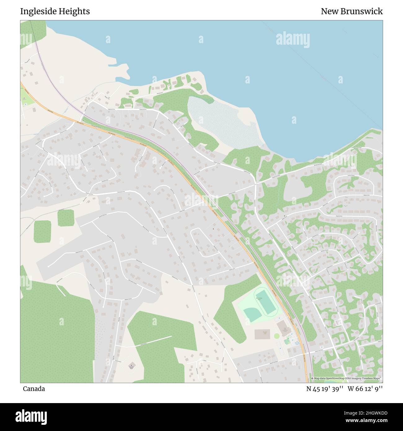 Ingleside map hi-res stock photography and images - Alamy