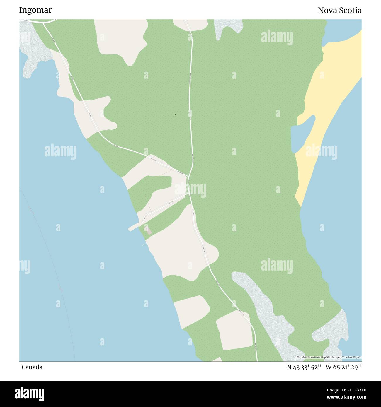 Map of ingomar Cut Out Stock Images & Pictures - Alamy