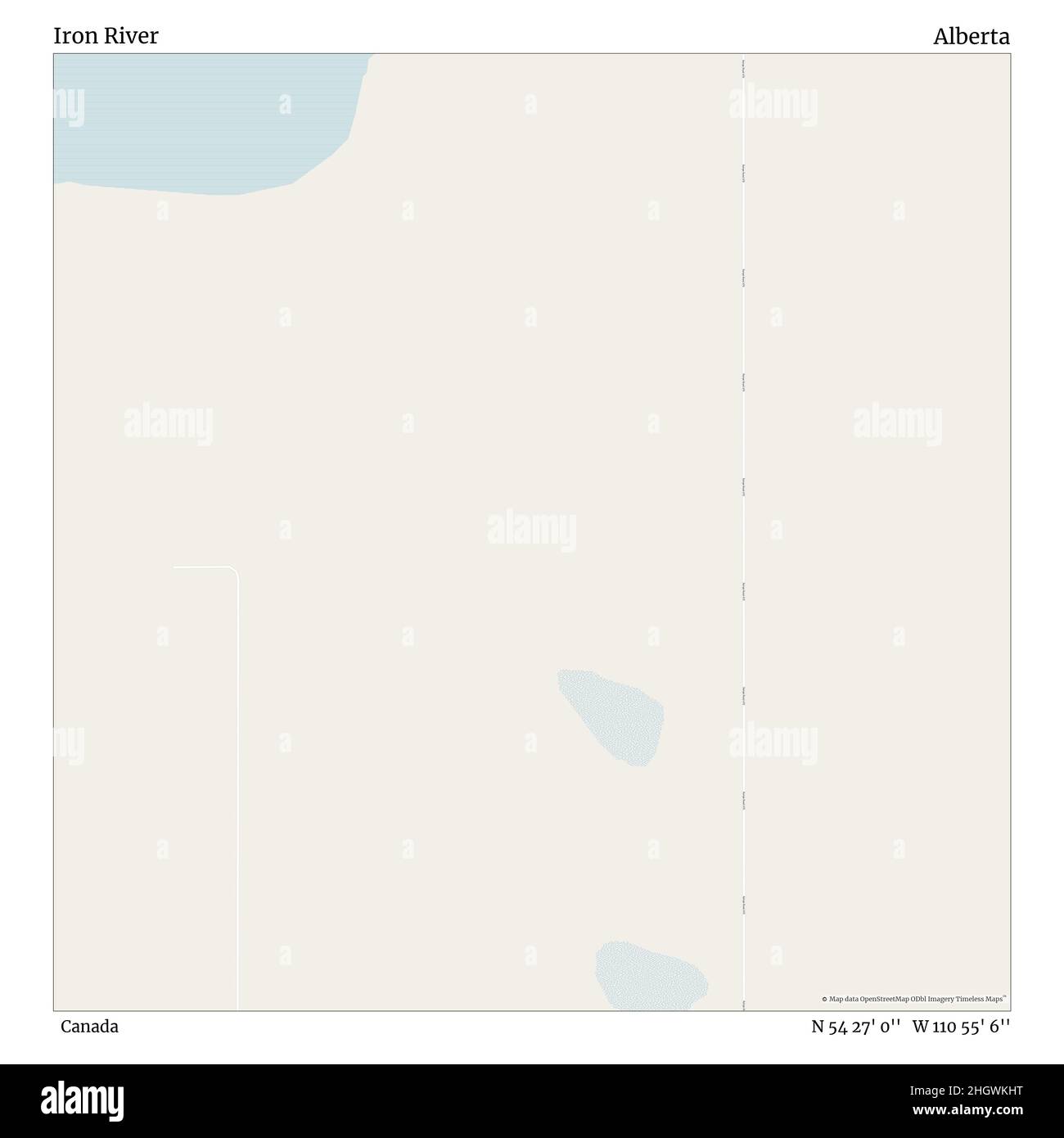 Map of iron river Cut Out Stock Images & Pictures - Alamy