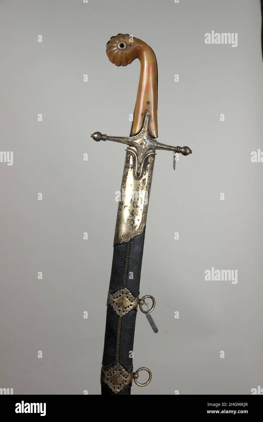 Sword with Scabbard blade 16th century Turkish or Arabian. Sword with ...