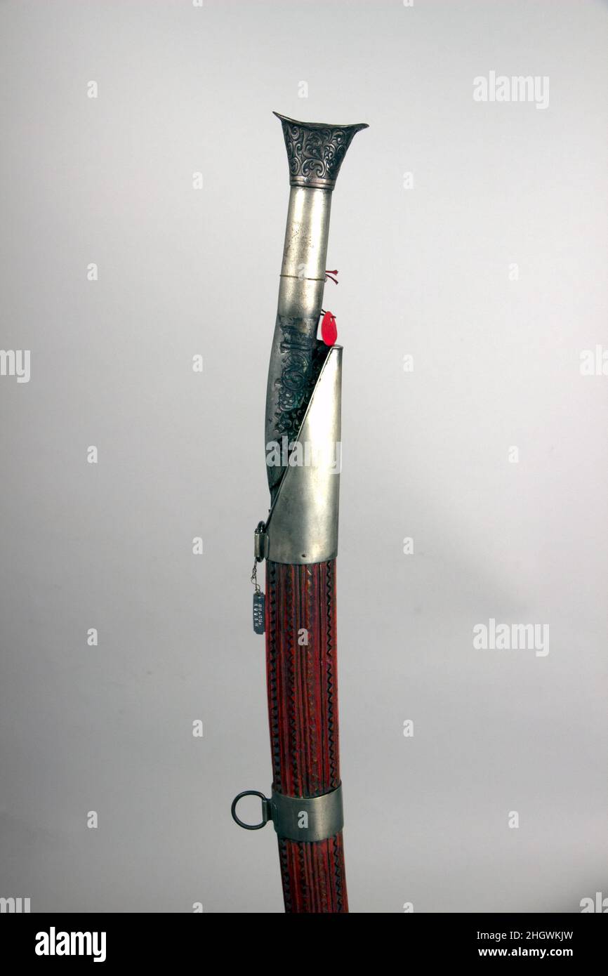 Sword (Yatagan) with Scabbard 19th century Turkish. Sword (Yatagan ...