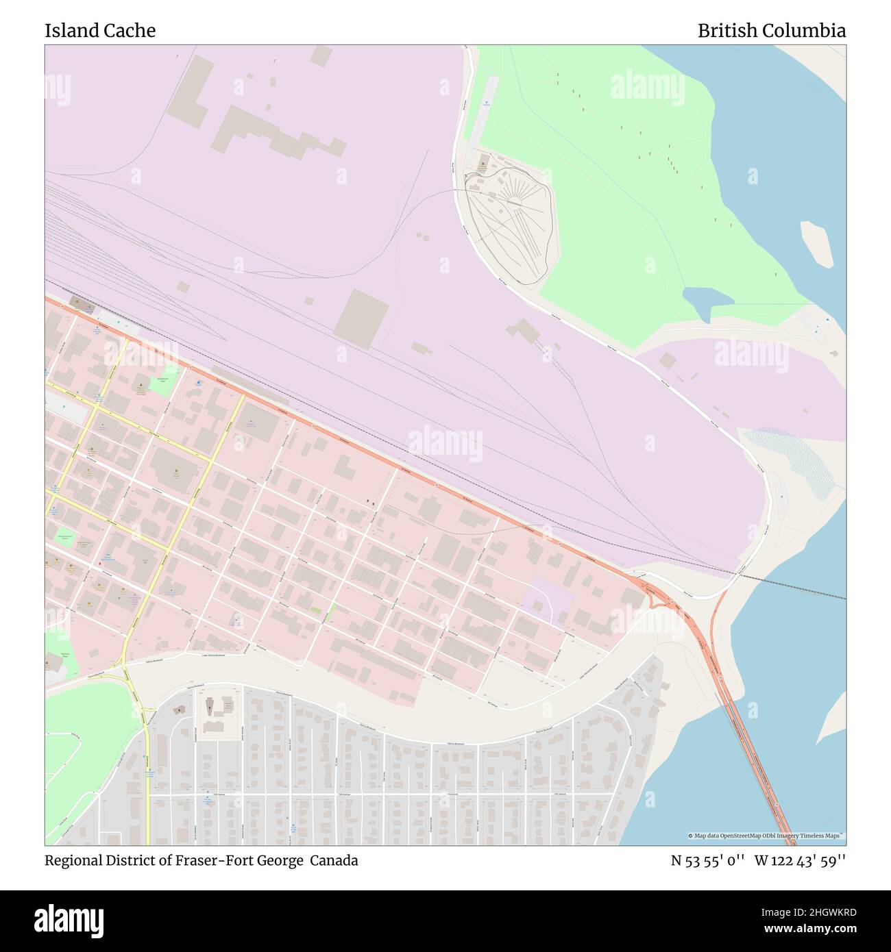 Fraser island wall map hi-res stock photography and images - Alamy