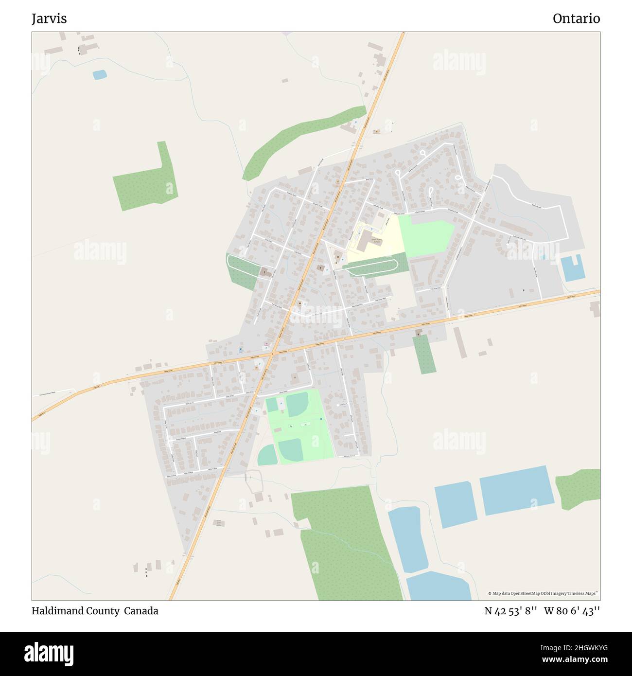 Jarvis Ontario Map High Resolution Stock Photography and Images - Alamy