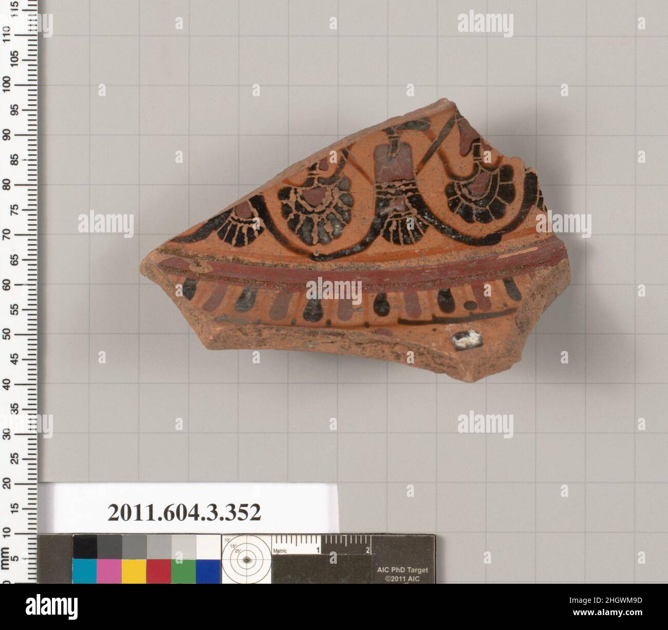Terracotta fragment of a neck-amphora (jar) second quarter of the 6th ...