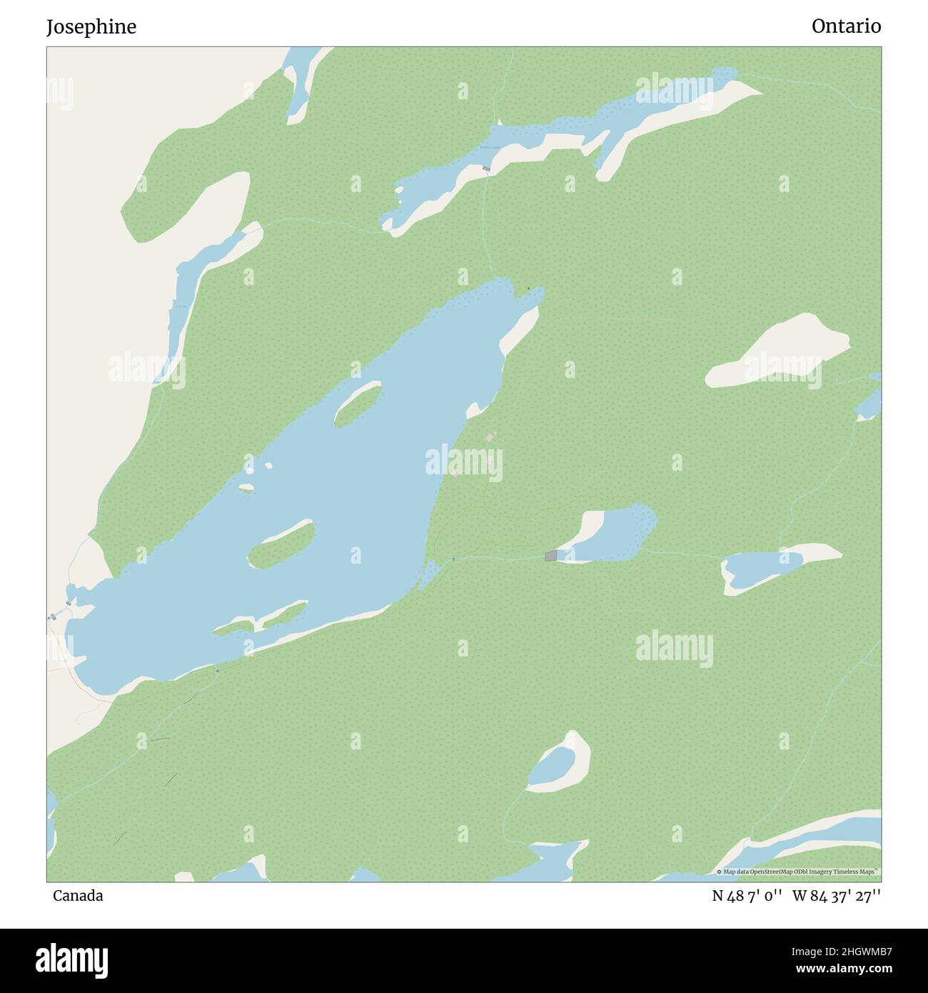 Josephine map Cut Out Stock Images & Pictures - Alamy