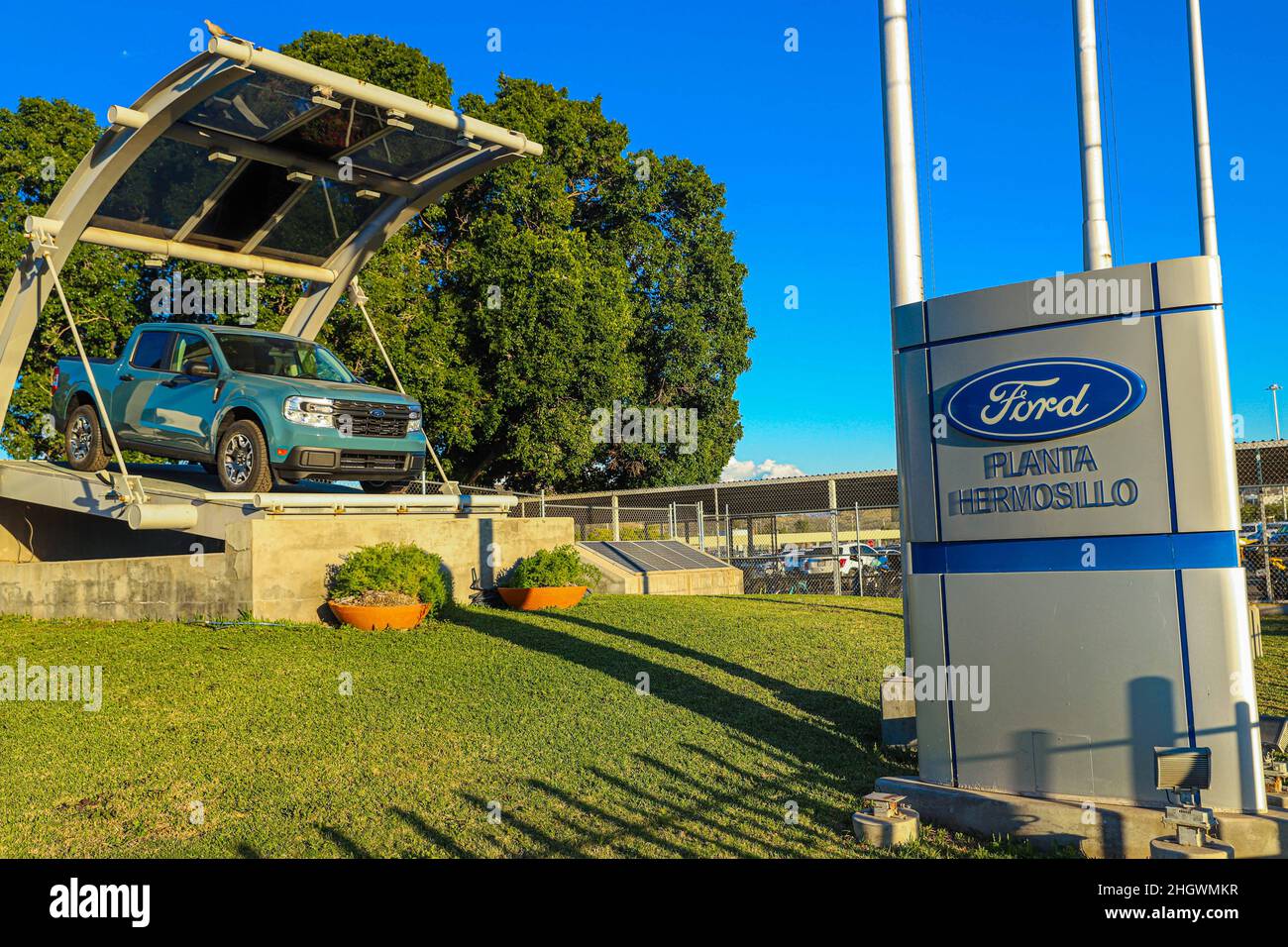 Ford Bronco Sport, automotive Ford Motor Company in the industrial park ...