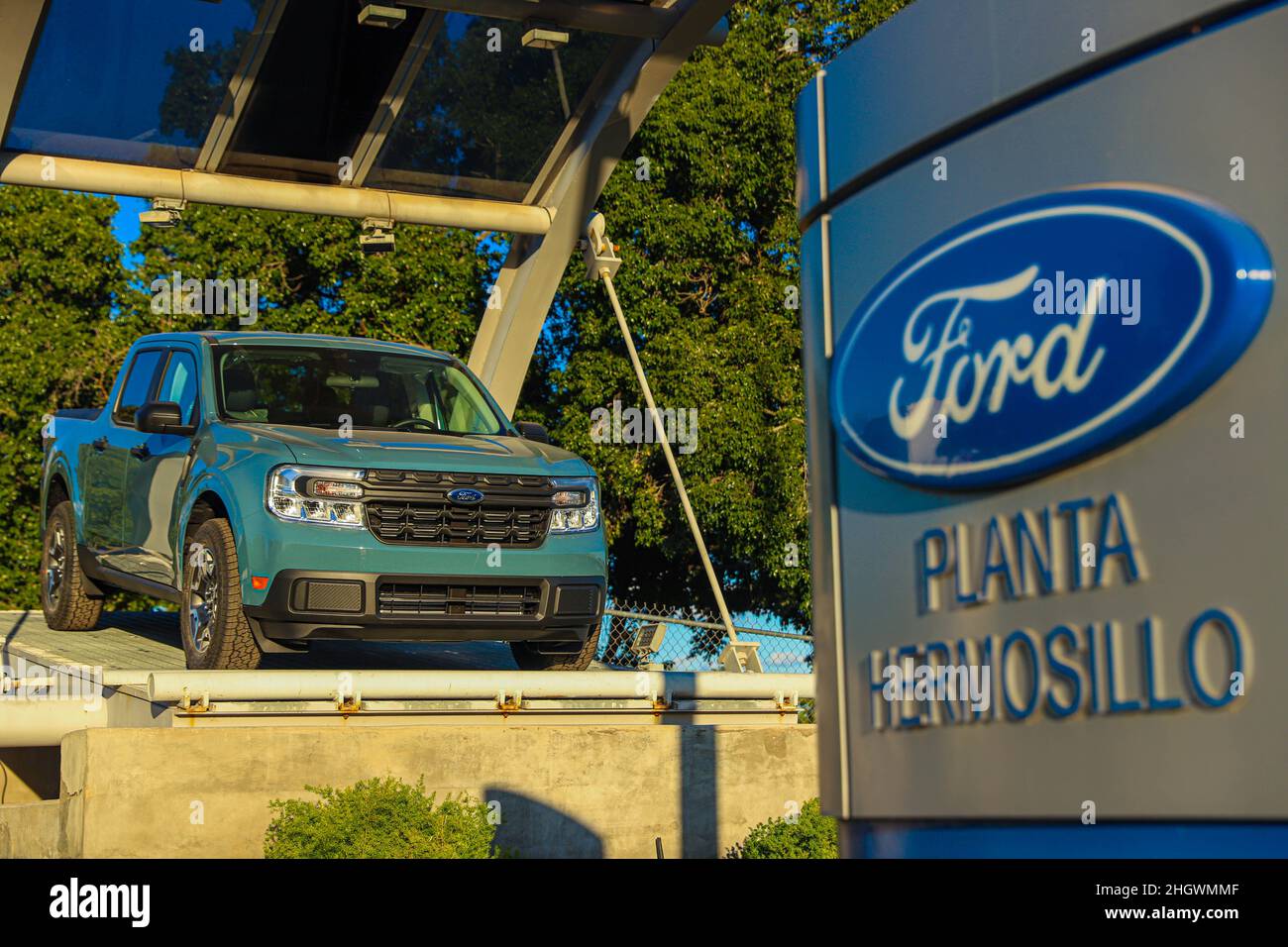 Ford Bronco Sport, automotive Ford Motor Company in the industrial park ...