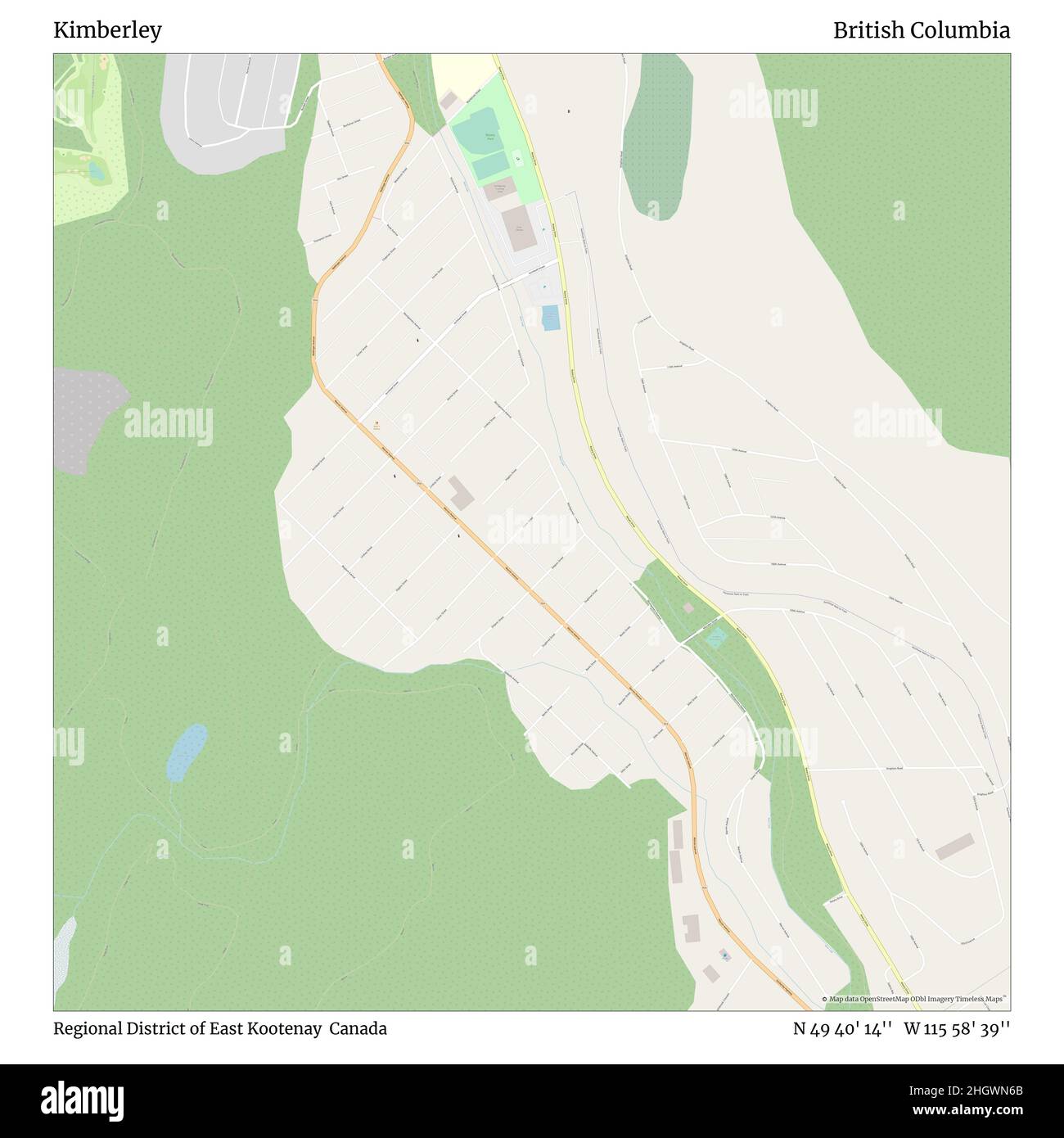 Kimberley, Regional District of East Kootenay, Canada, British Columbia ...