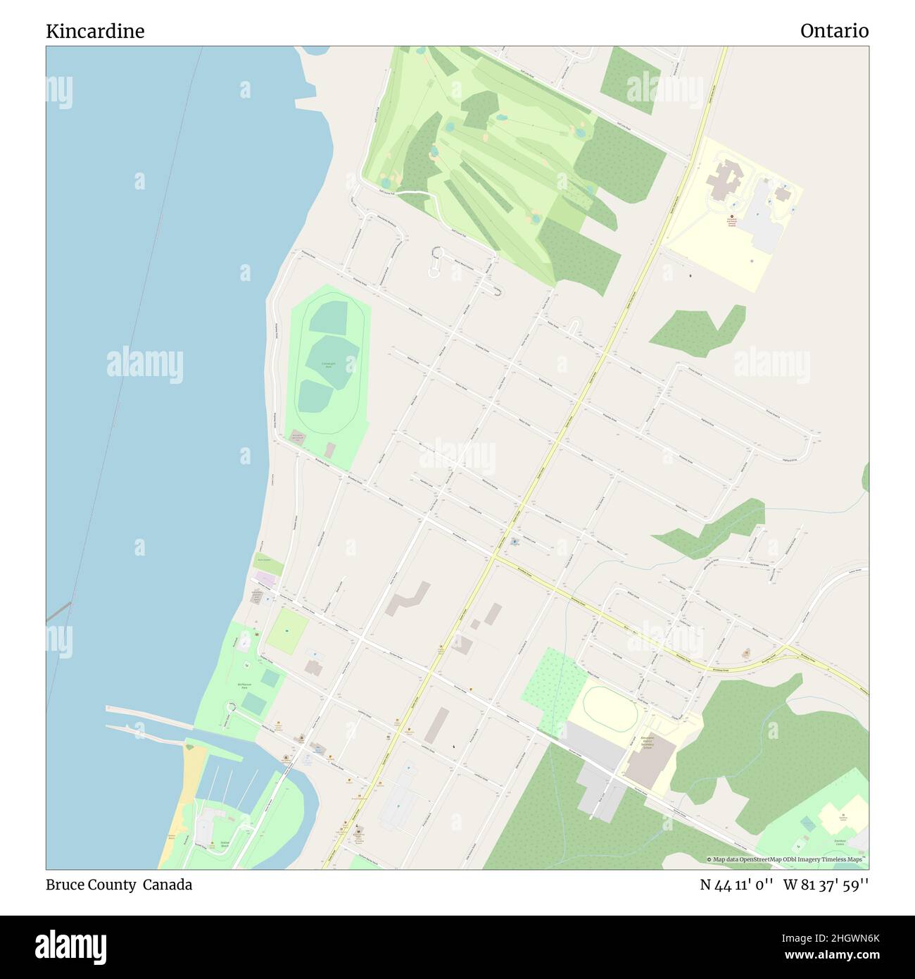 Kincardine ontario Cut Out Stock Images & Pictures - Alamy