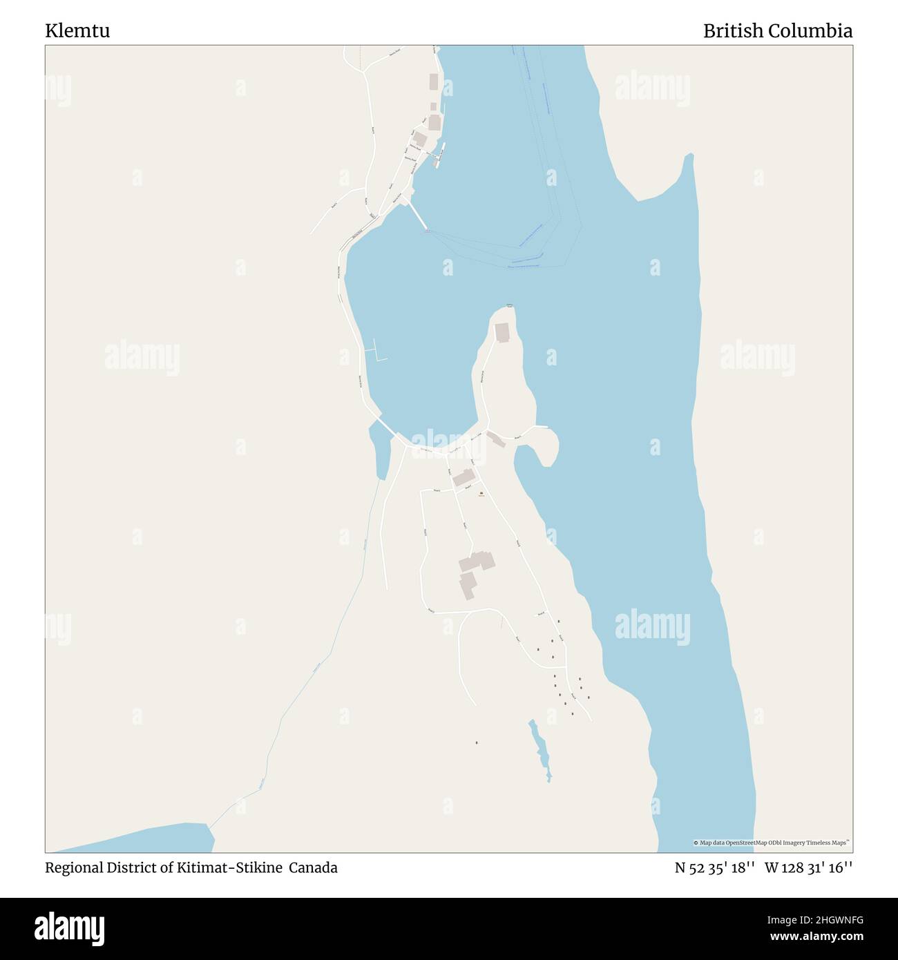 Klemtu, Regional District of Kitimat-Stikine, Canada, British Columbia ...