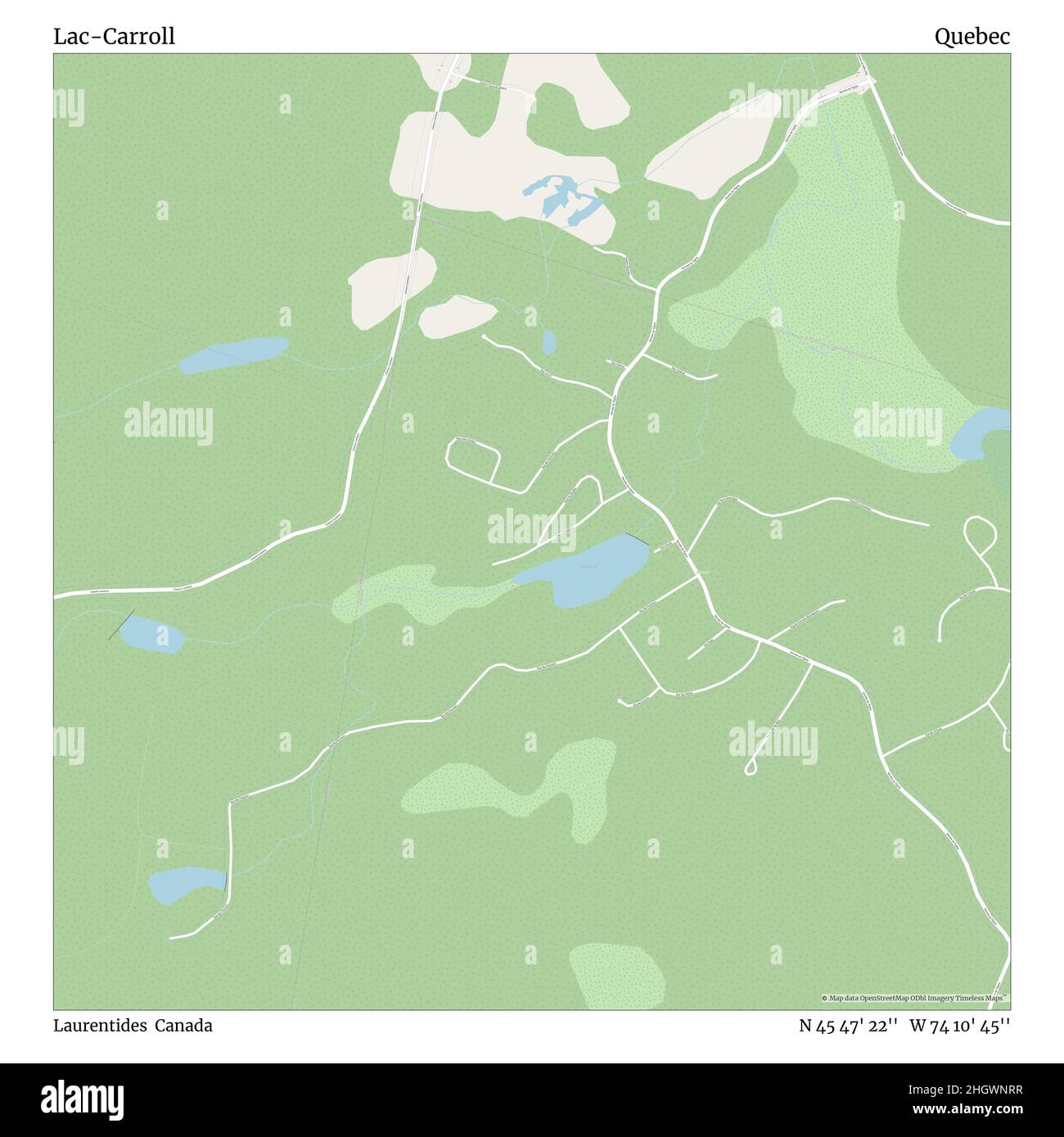 Map of carroll hi-res stock photography and images - Alamy