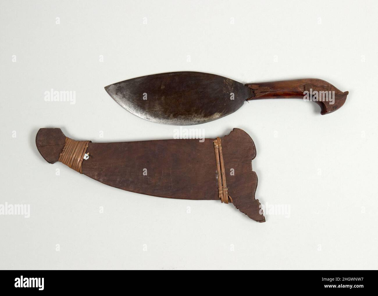 Knife (Barong) with Sheath 18th–19th century Philippine, Subanon. Knife ...