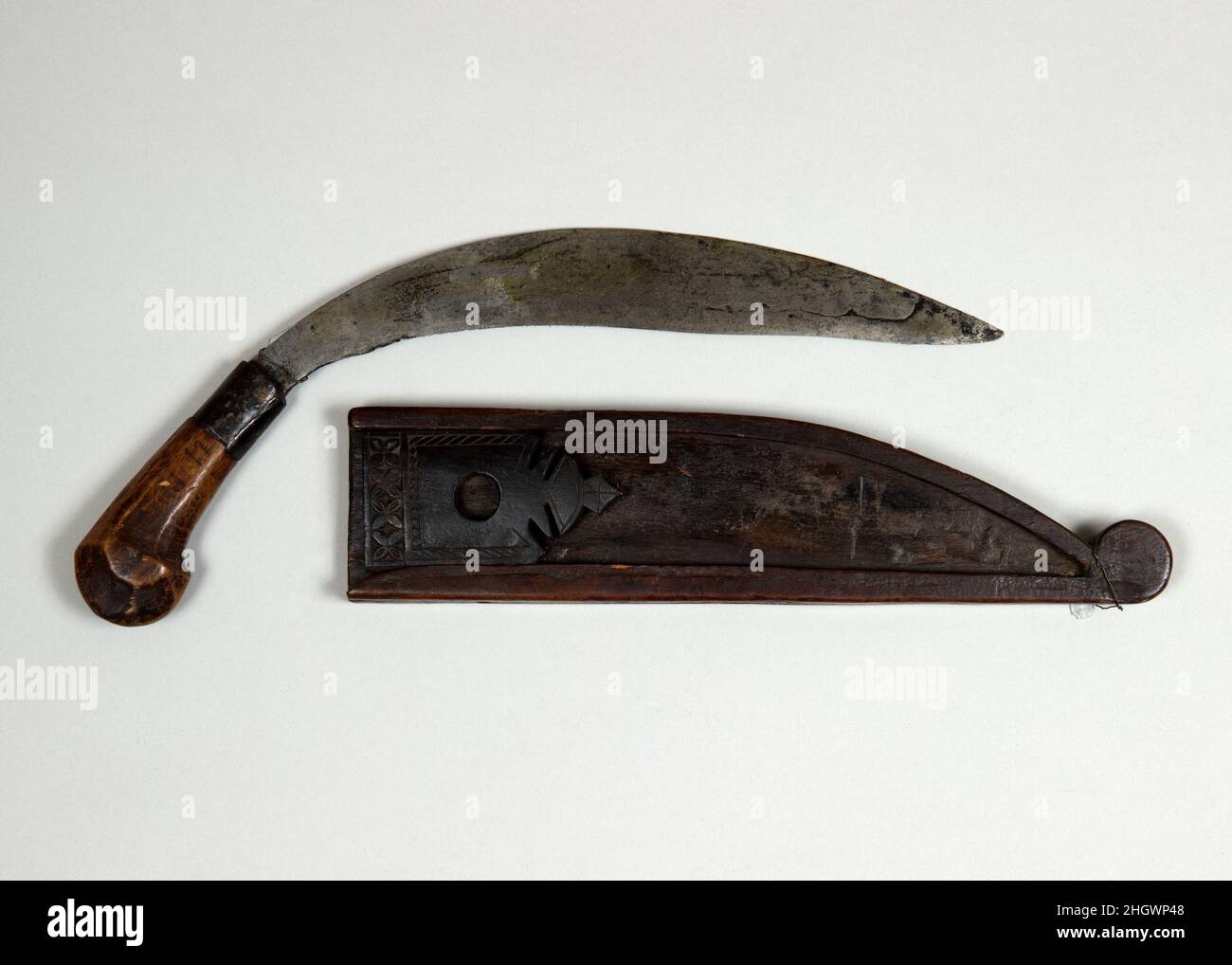 Knife with Sheath 18th–19th century Philippine, Moro. Knife with Sheath ...