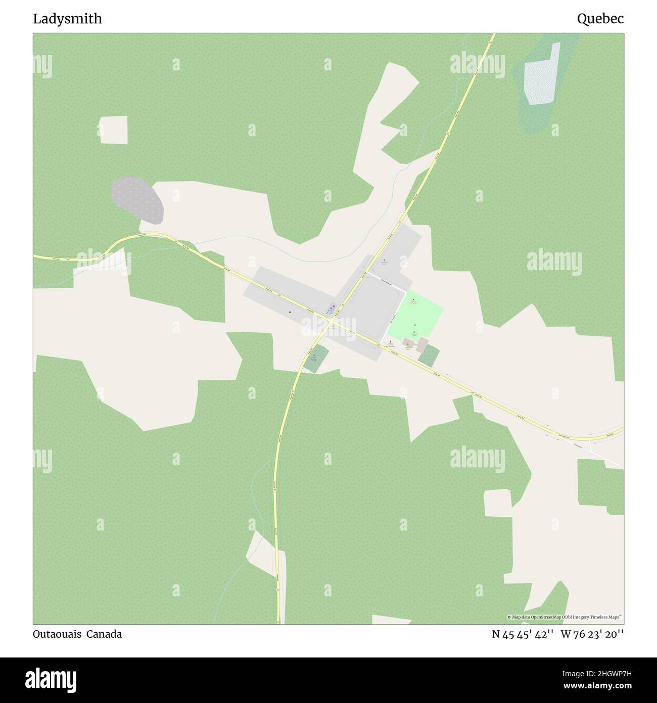 Map of ladysmith hi-res stock photography and images - Alamy