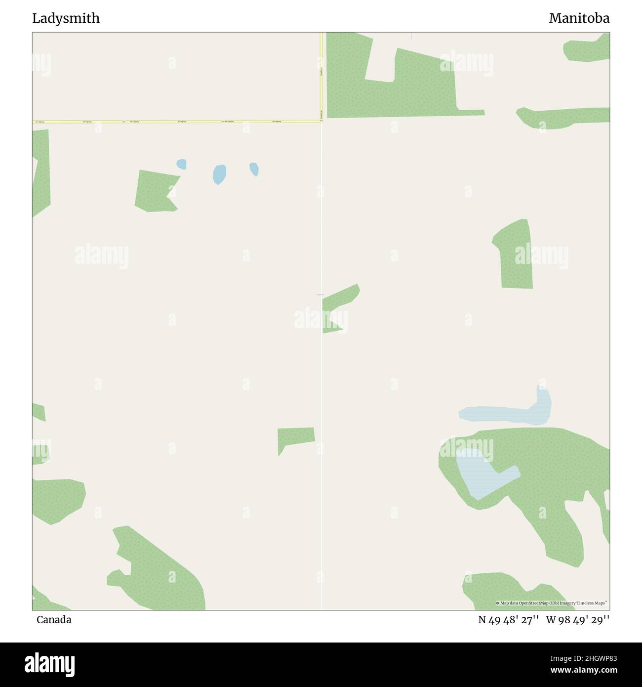 Map of ladysmith hi-res stock photography and images - Alamy