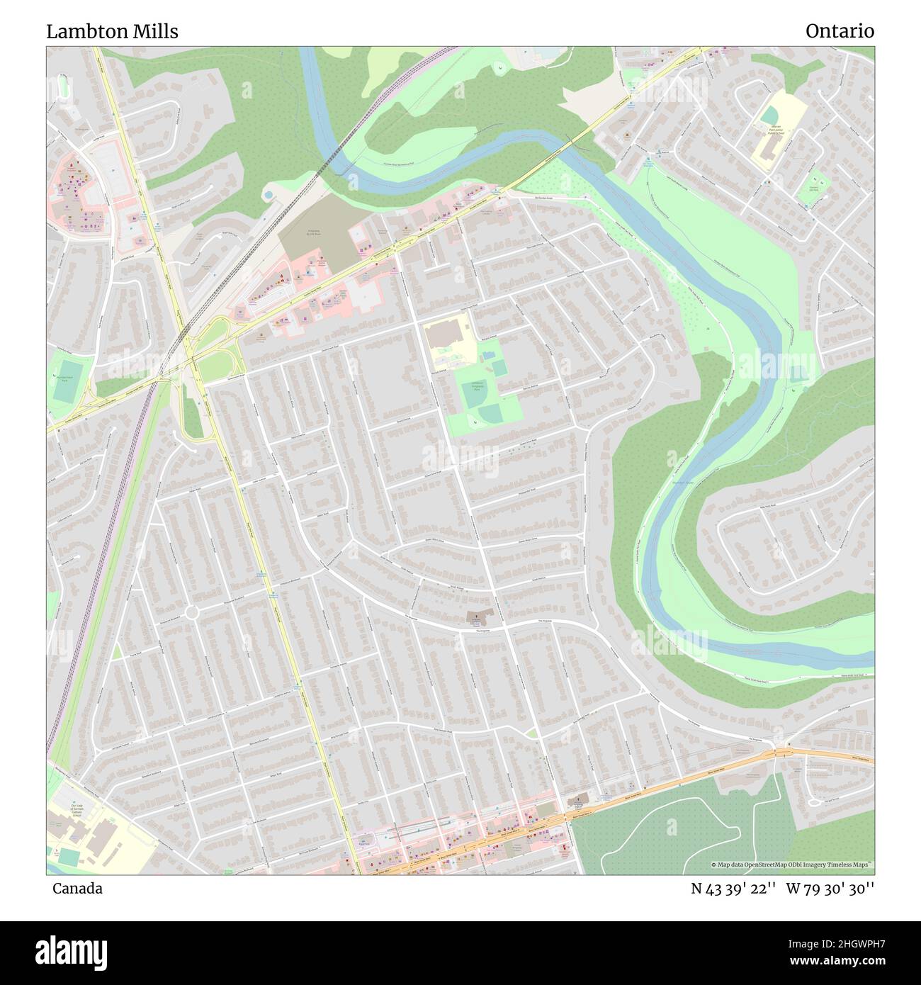 Lambton map hi-res stock photography and images - Alamy