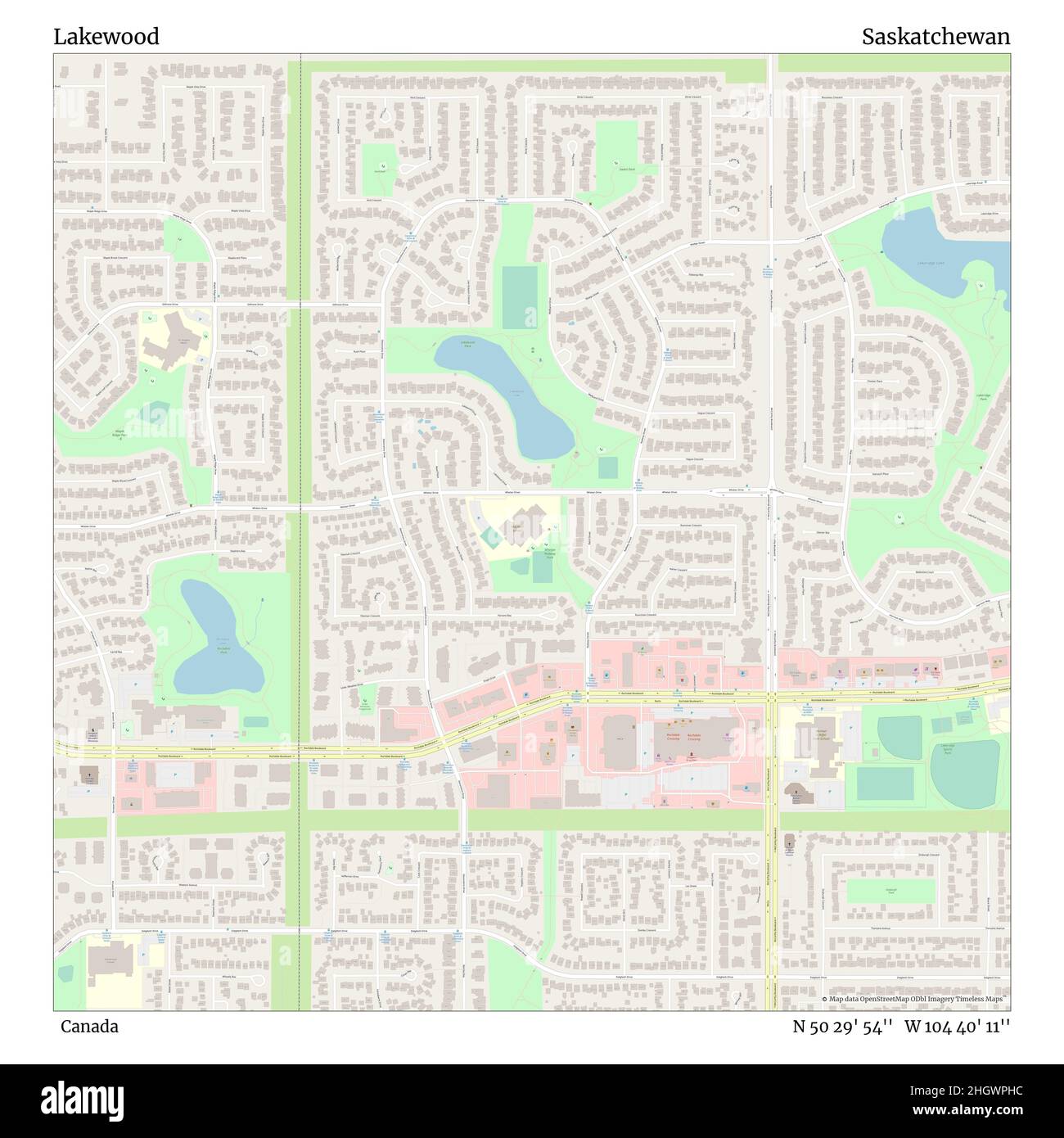 Lakewood map hi-res stock photography and images - Alamy