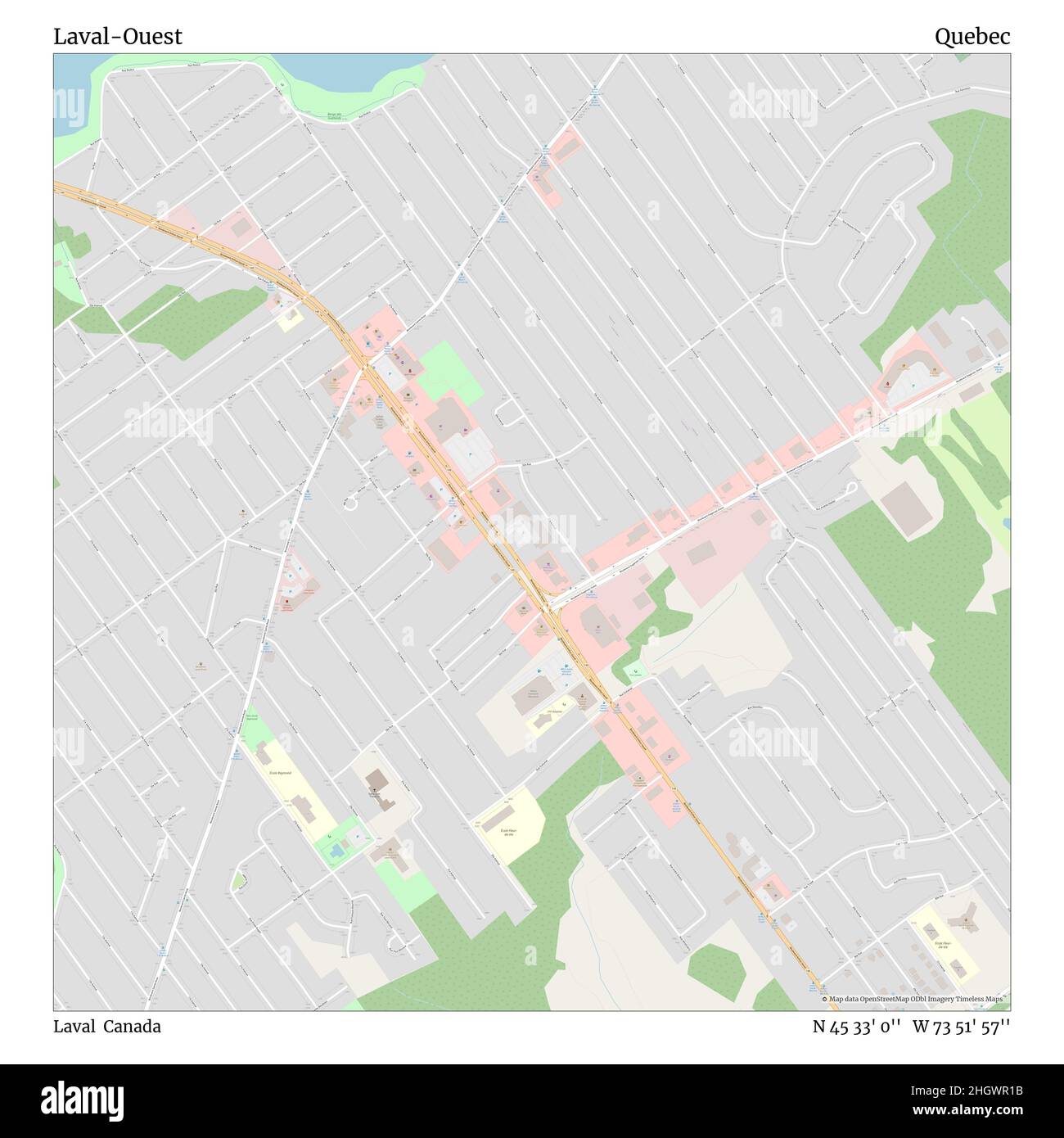 Laval map Cut Out Stock Images & Pictures - Alamy