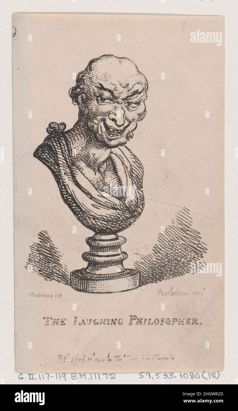 The Laughing Philosopher 1808 Thomas Rowlandson. The Laughing ...