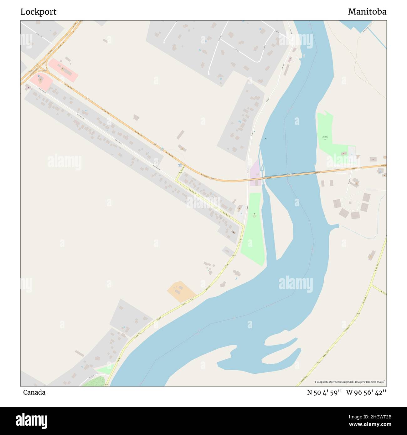 Lockport map Cut Out Stock Images & Pictures - Alamy