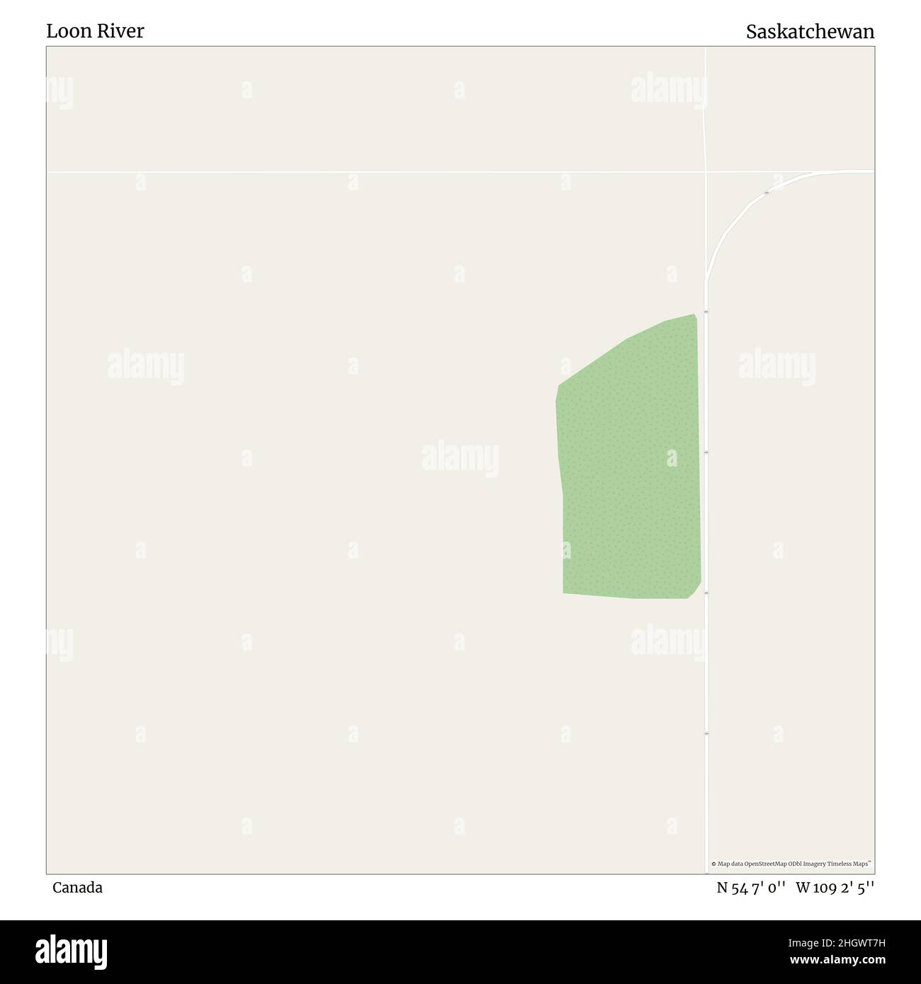 Saskatchewan river map hi-res stock photography and images - Alamy