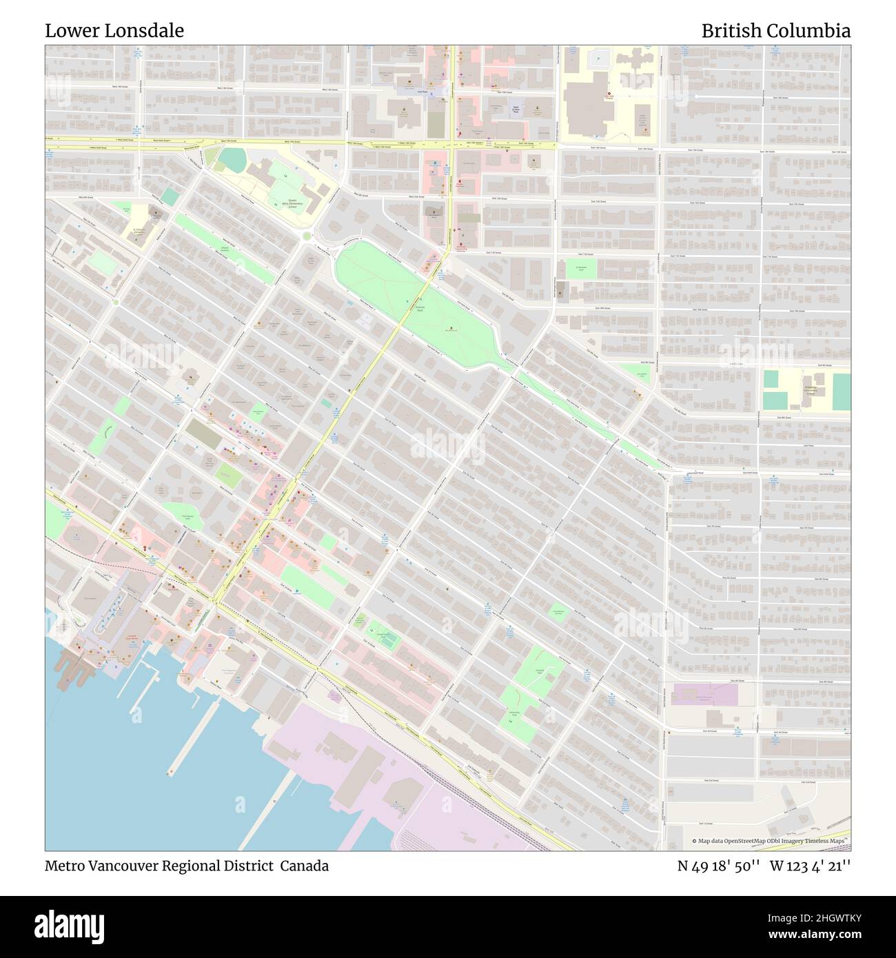 Lower Lonsdale, Metro Vancouver Regional District, Canada, British ...