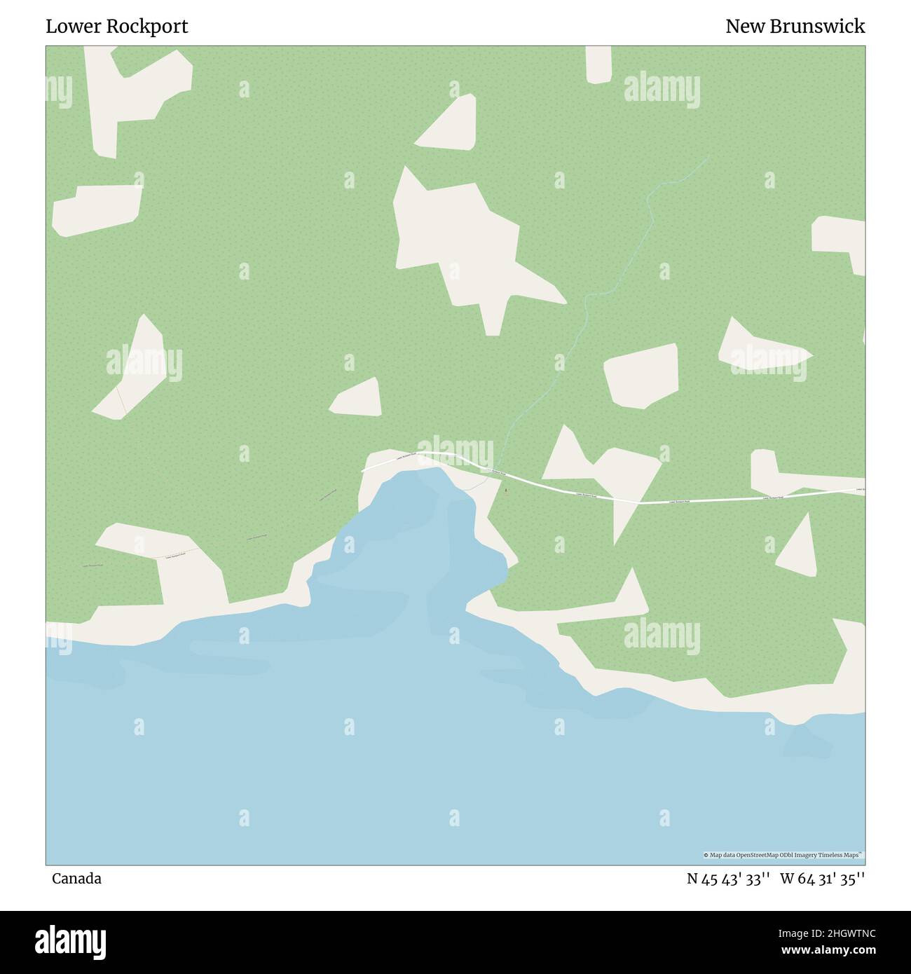 Map of rockport hi-res stock photography and images - Alamy