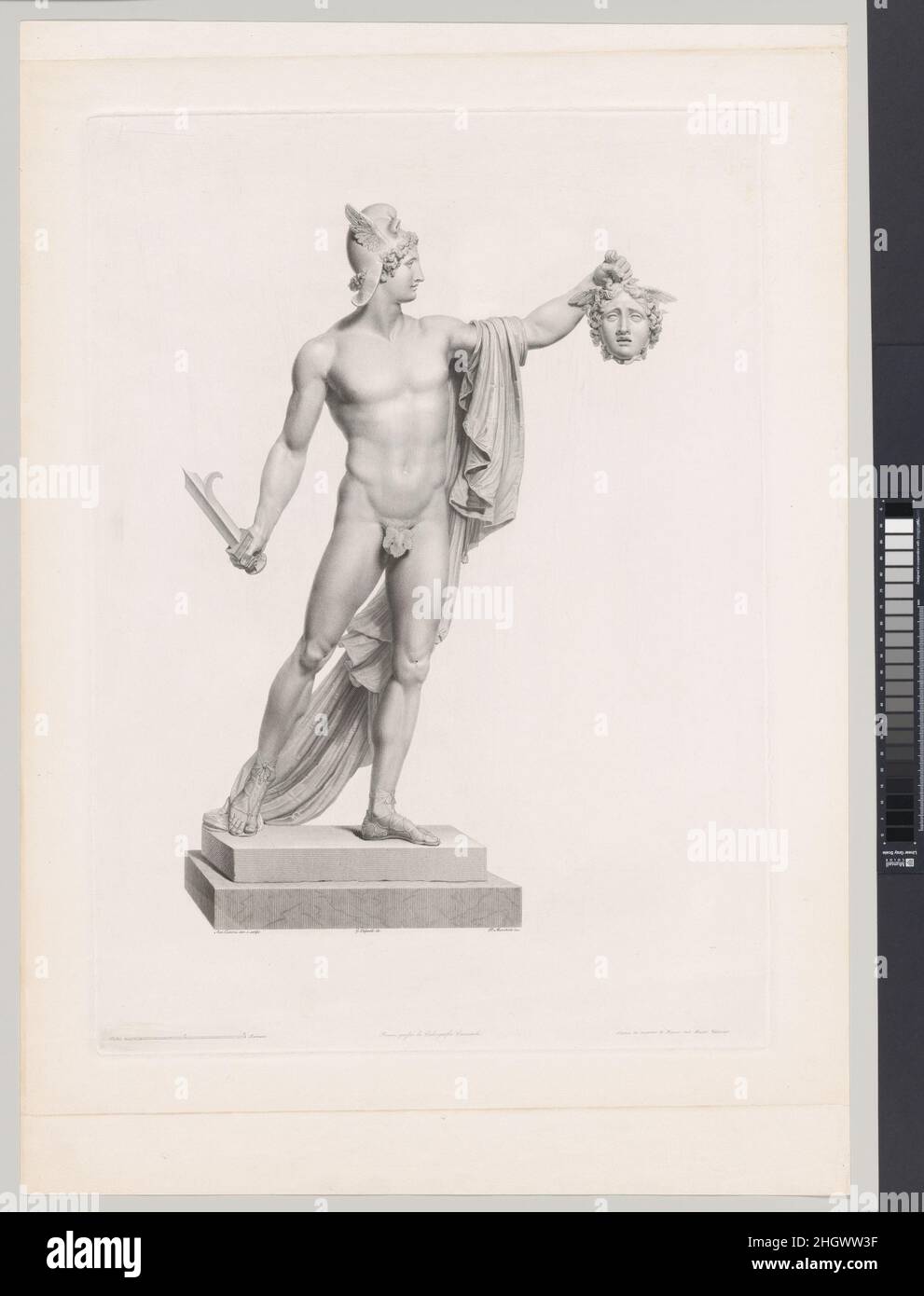 Perseus Triumphant 1813 Domenico Marchetti Italian One of the most ...