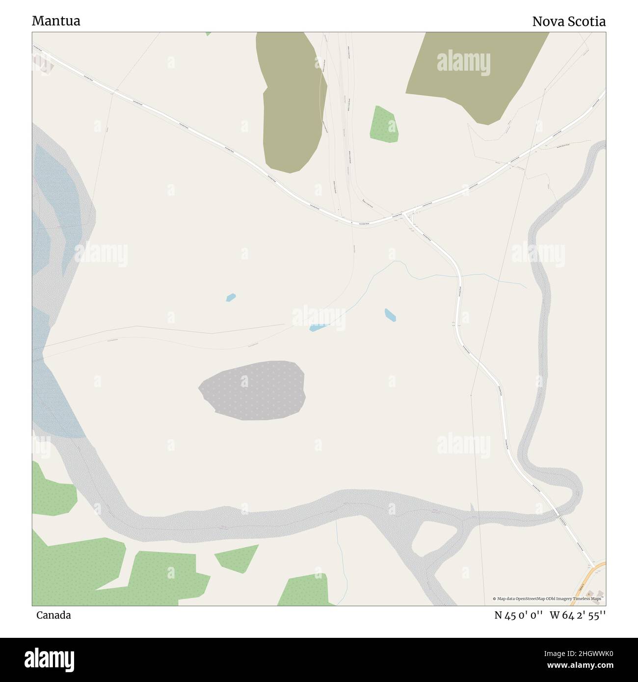 Map of mantua Cut Out Stock Images & Pictures - Alamy