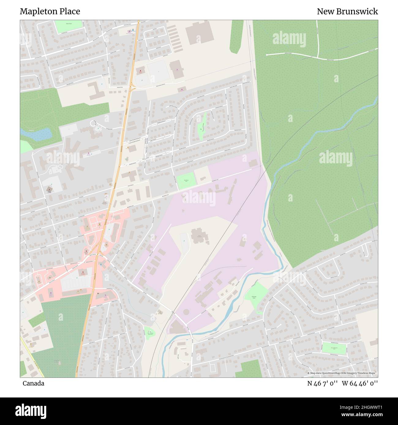 Mapleton place Cut Out Stock Images & Pictures - Alamy