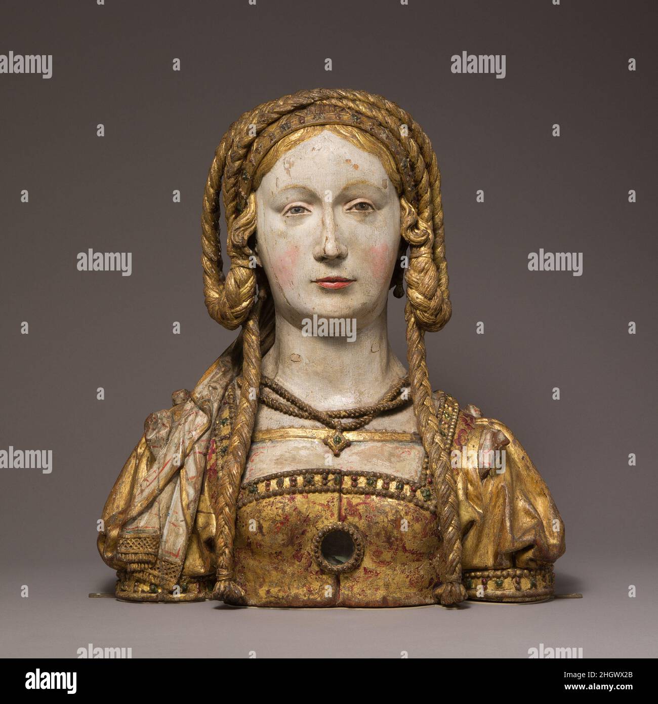 Reliquary Bust of Saint Balbina ca. 1520–30 South Netherlandish ...