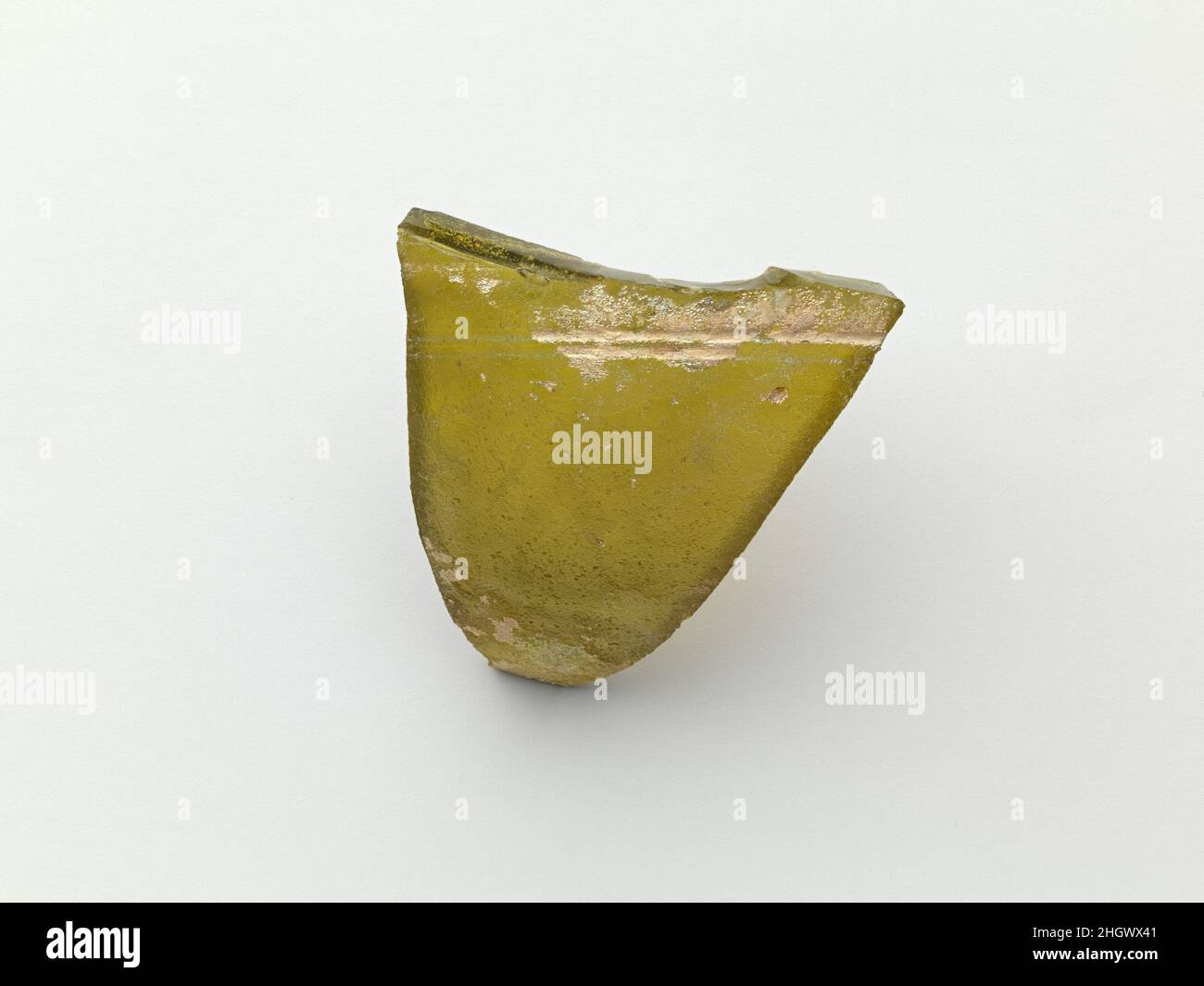 Glass bowl fragment mid-2nd–early 1st century B.C. Greek, Syro ...