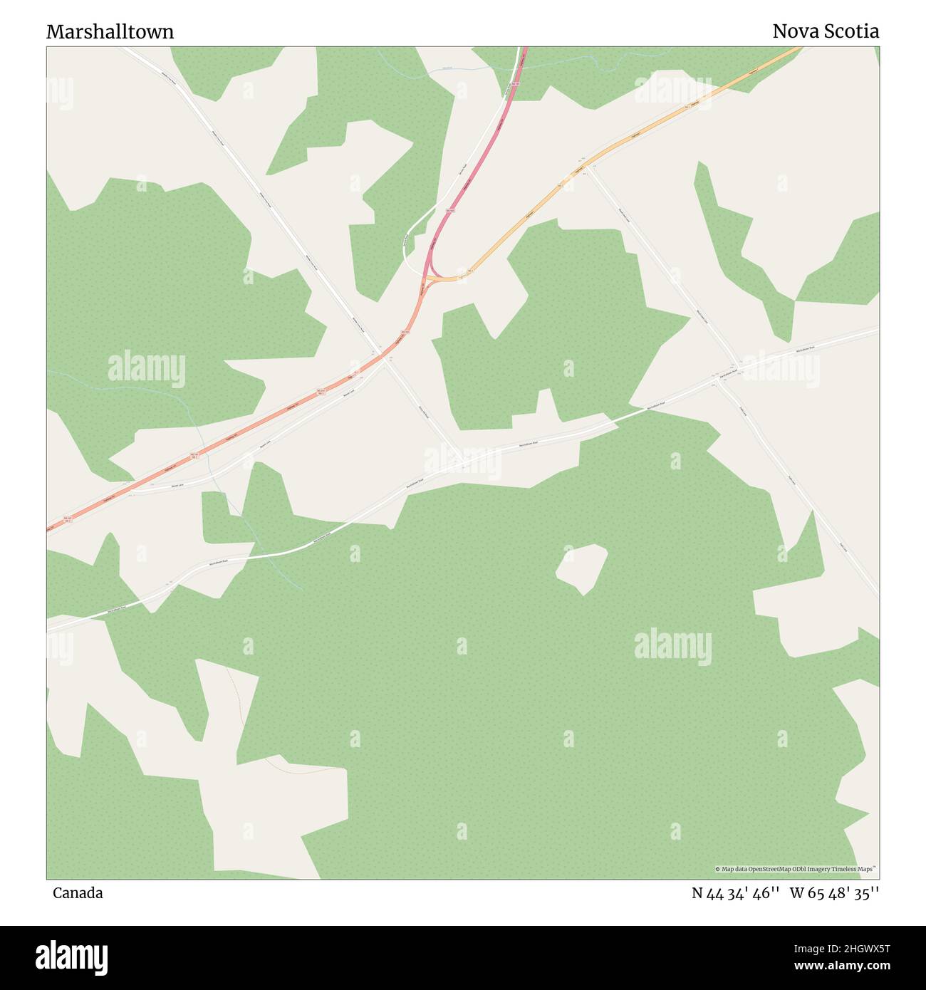 Marshalltown map Cut Out Stock Images & Pictures - Alamy
