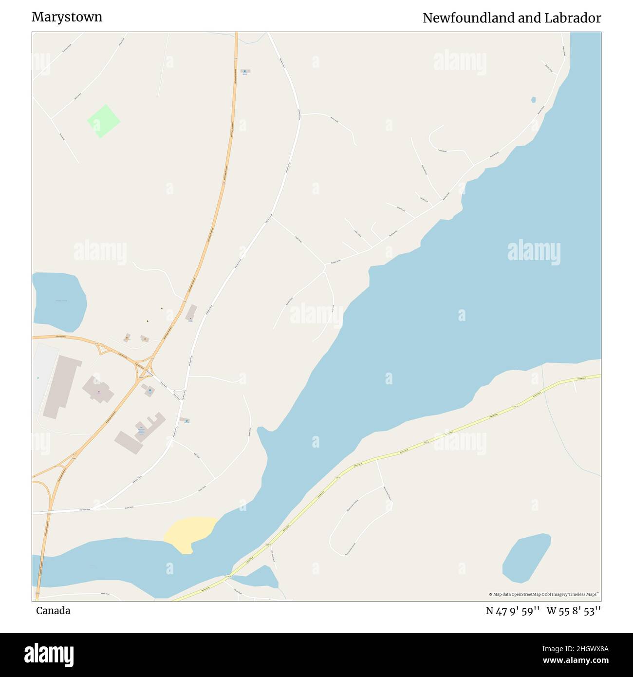 Marystown, Canada, Newfoundland and Labrador, N 47 9' 59'', W 55 8' 53 ...