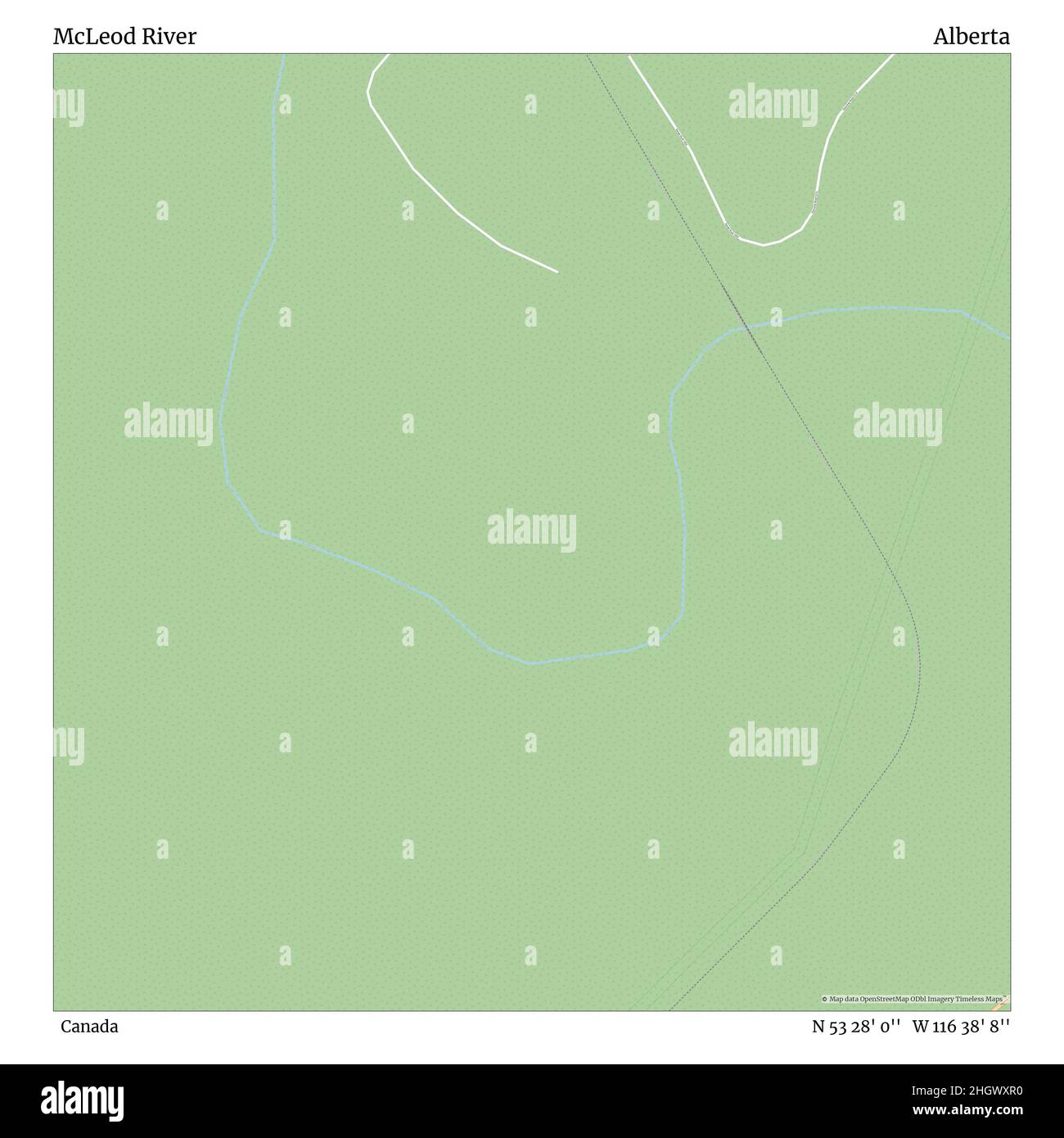 Mcleod river Cut Out Stock Images & Pictures - Alamy